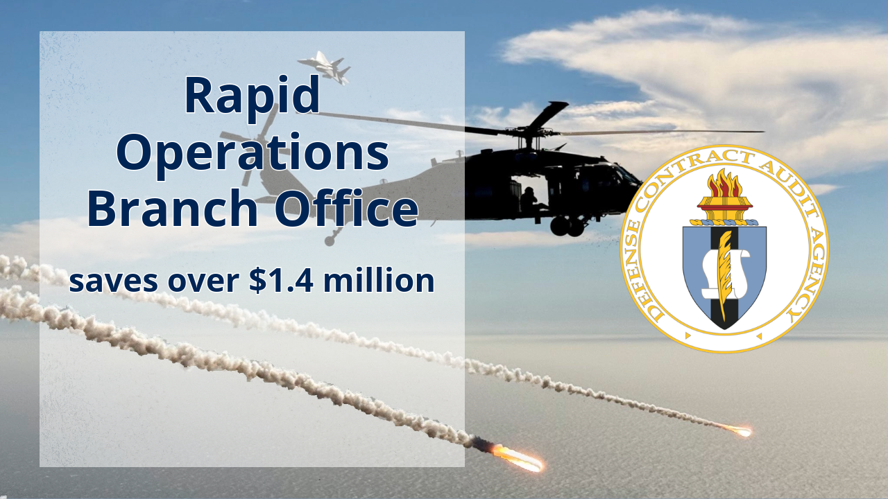Rapid Operations Branch Office provides negotiation support and saves ...