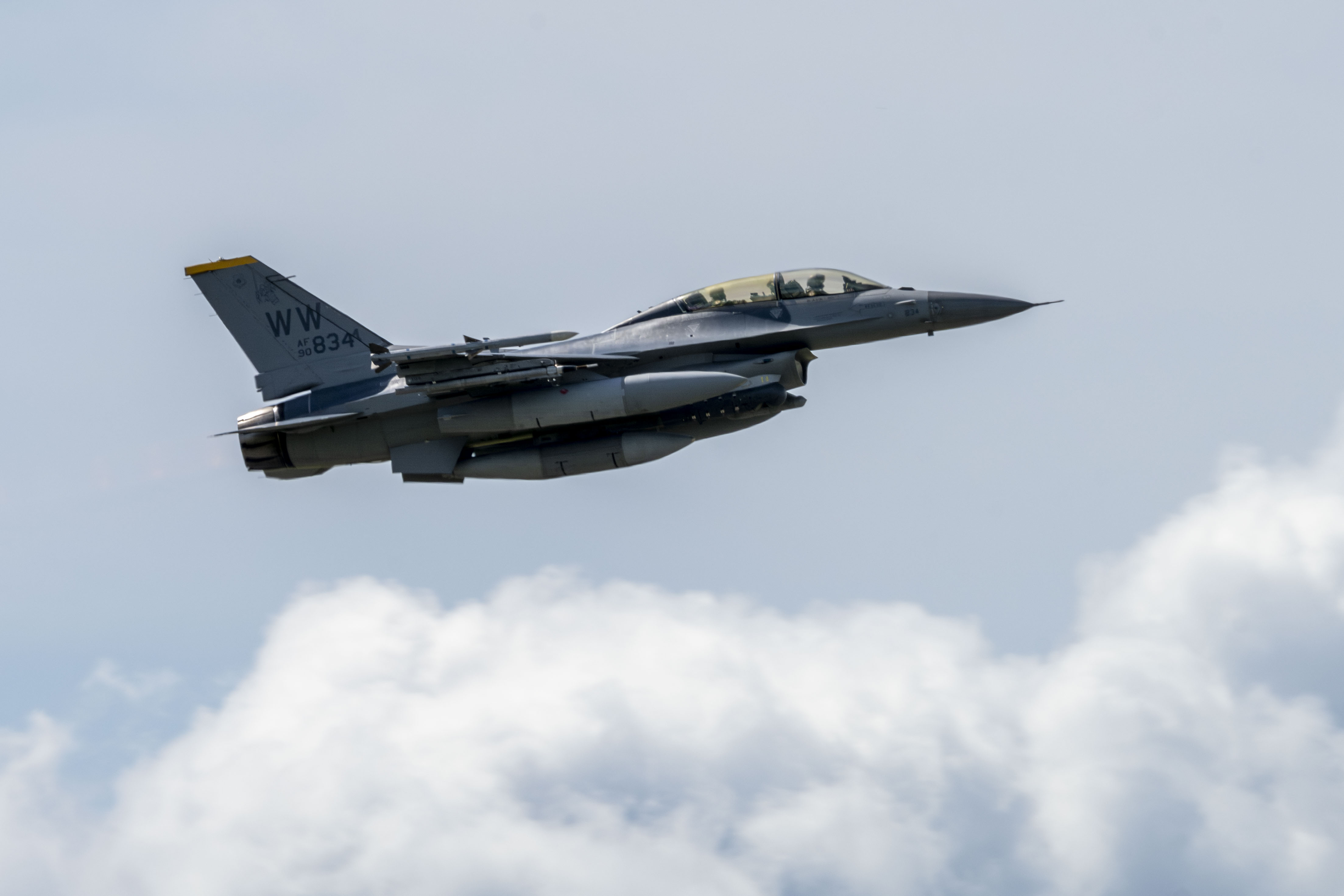 35th FW and 3rd Air Wing Commanders Go On Orientation Flight