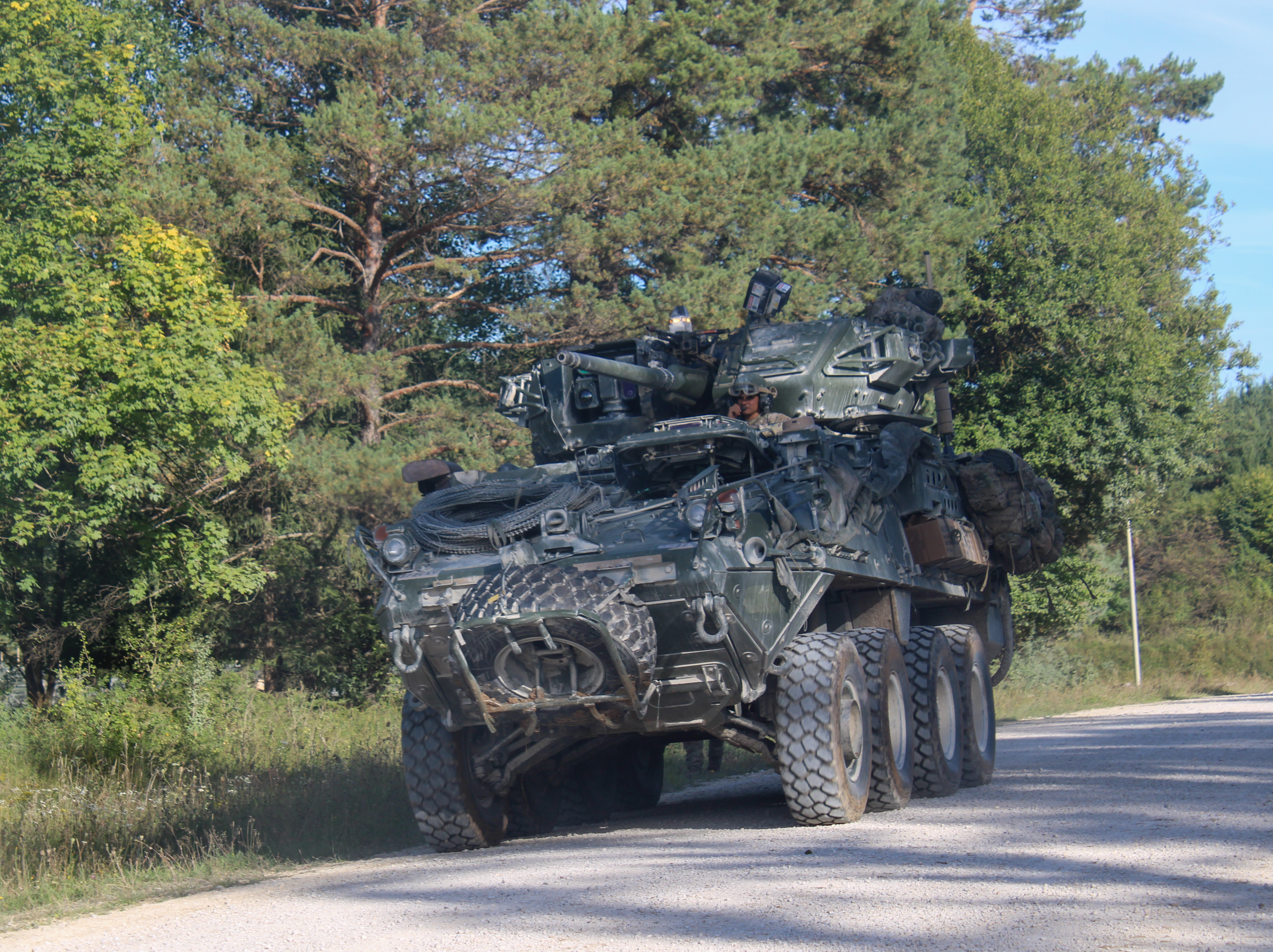 An M1296 Infantry Carrier Vehicle Dragoon