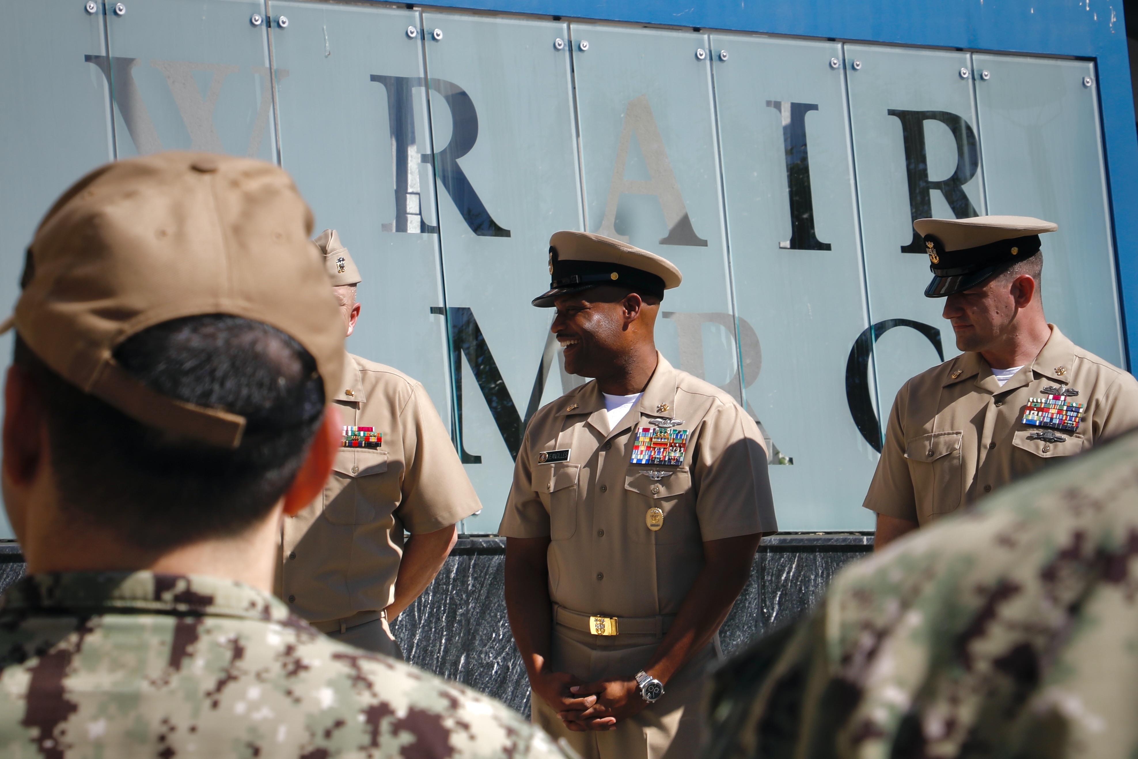 NMRC Command Master Chief Reenlists, Turns Over Office > Navy Medicine > News