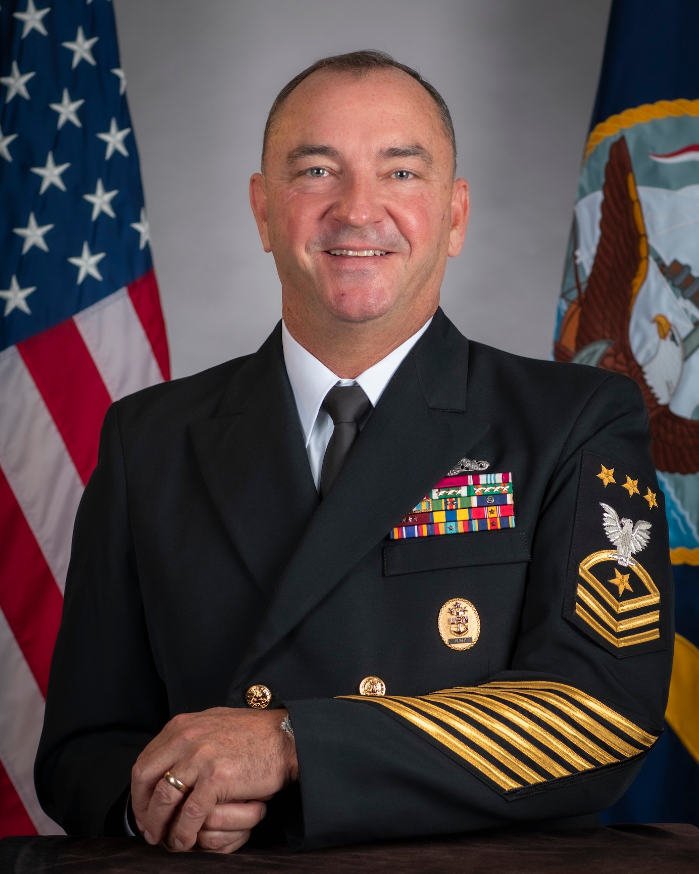 Master Chief Petty Officer of the Navy John Perryman