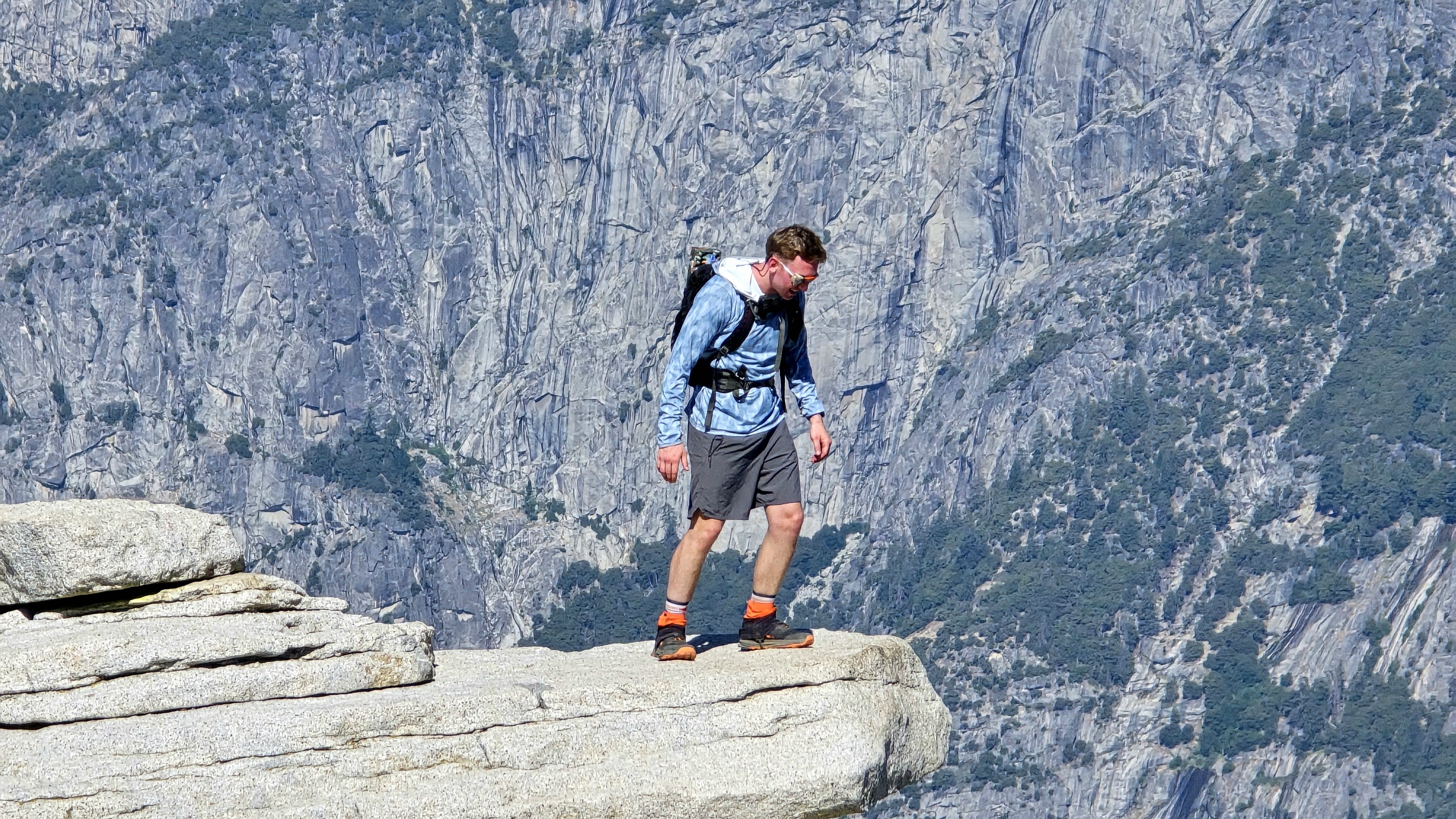 Beale Airman aids climber down from Yosemite National Park’s famous cable section of Half Dome ...