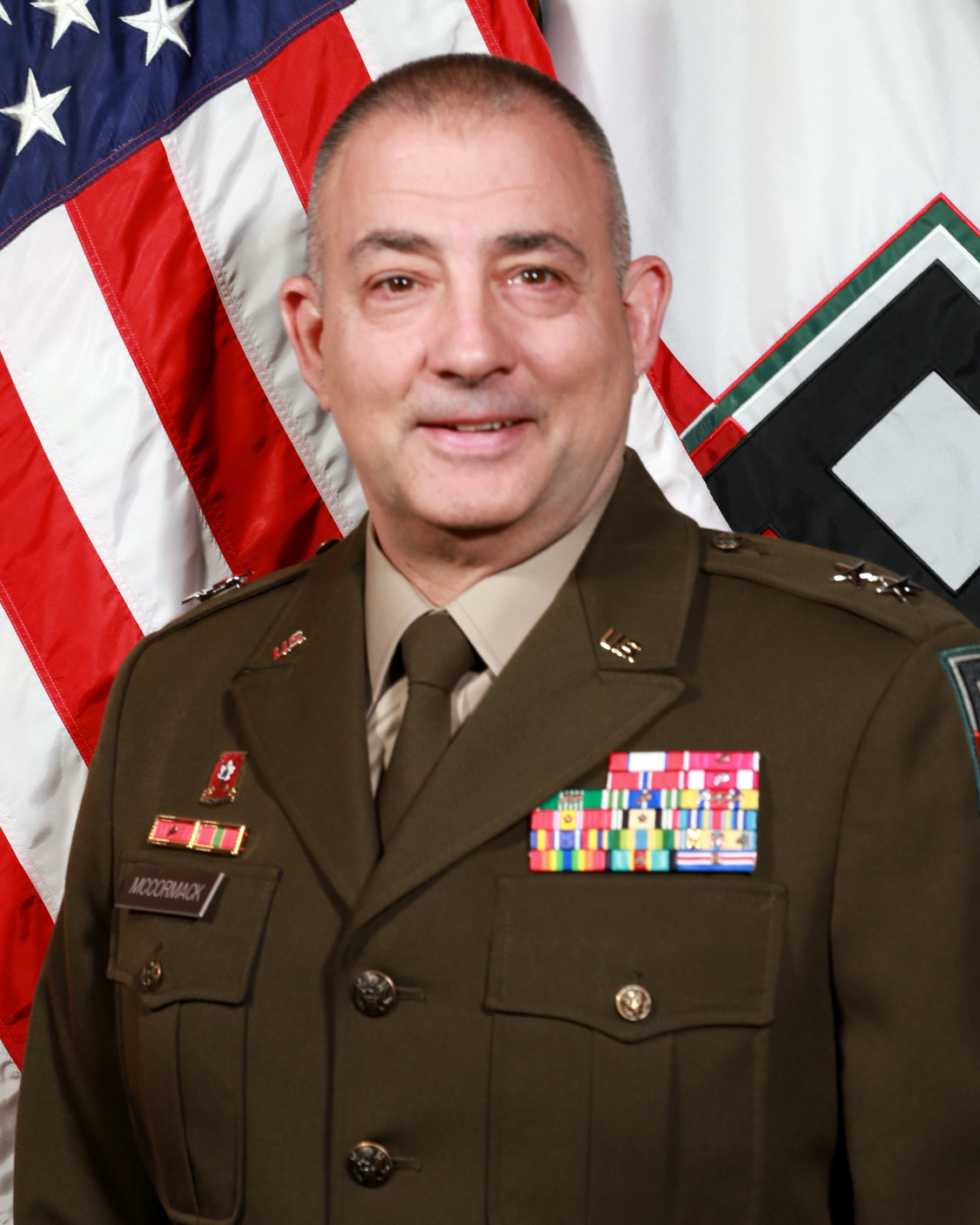 Maj. Gen. Mark McCormack > First Army > Biography View