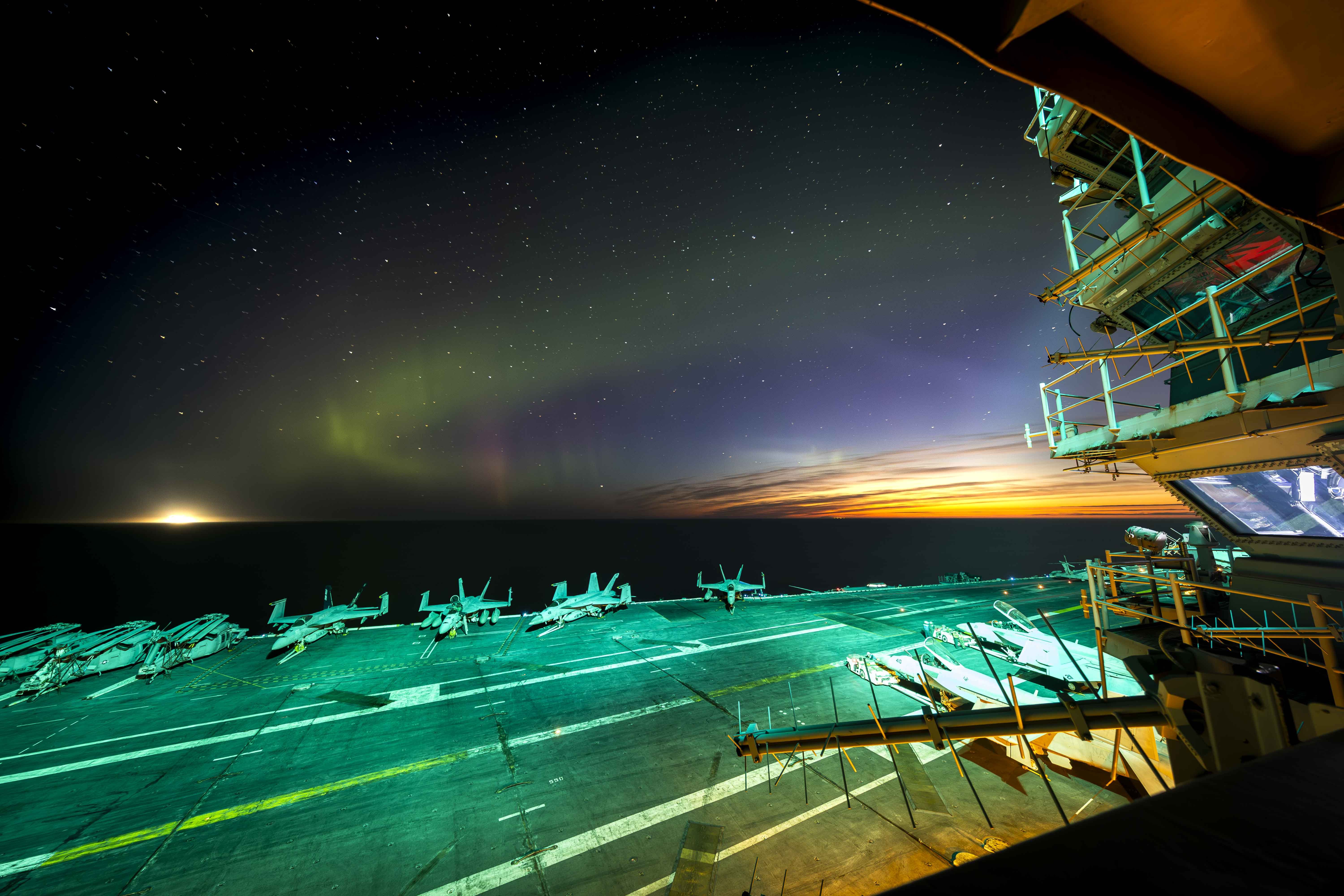 Ford Carrier Strike Group Operates in the High North with NATO Allies ...