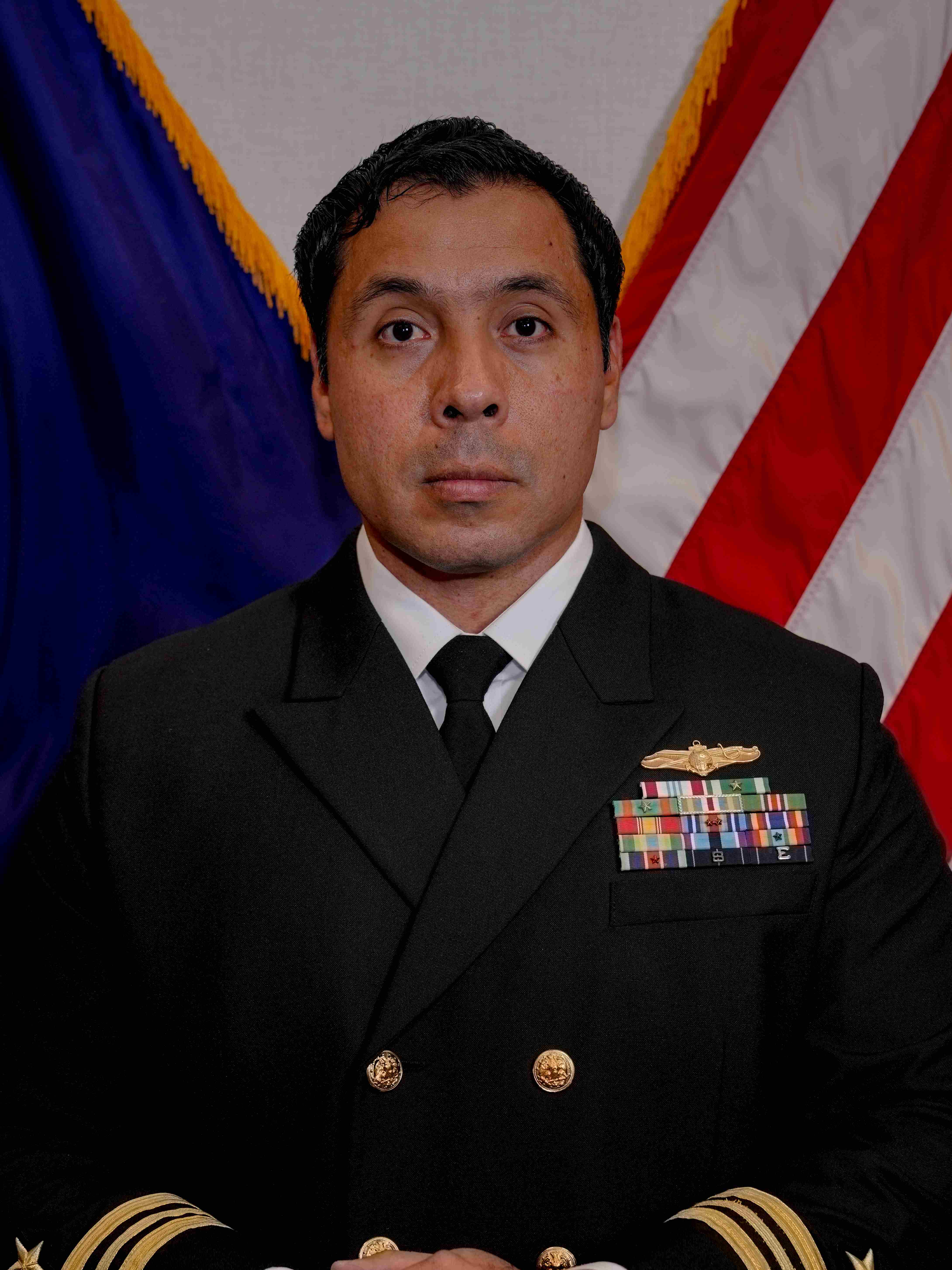 Lt. Cmdr. Juan Lopez, Executive Officer, Navy Information Operations ...