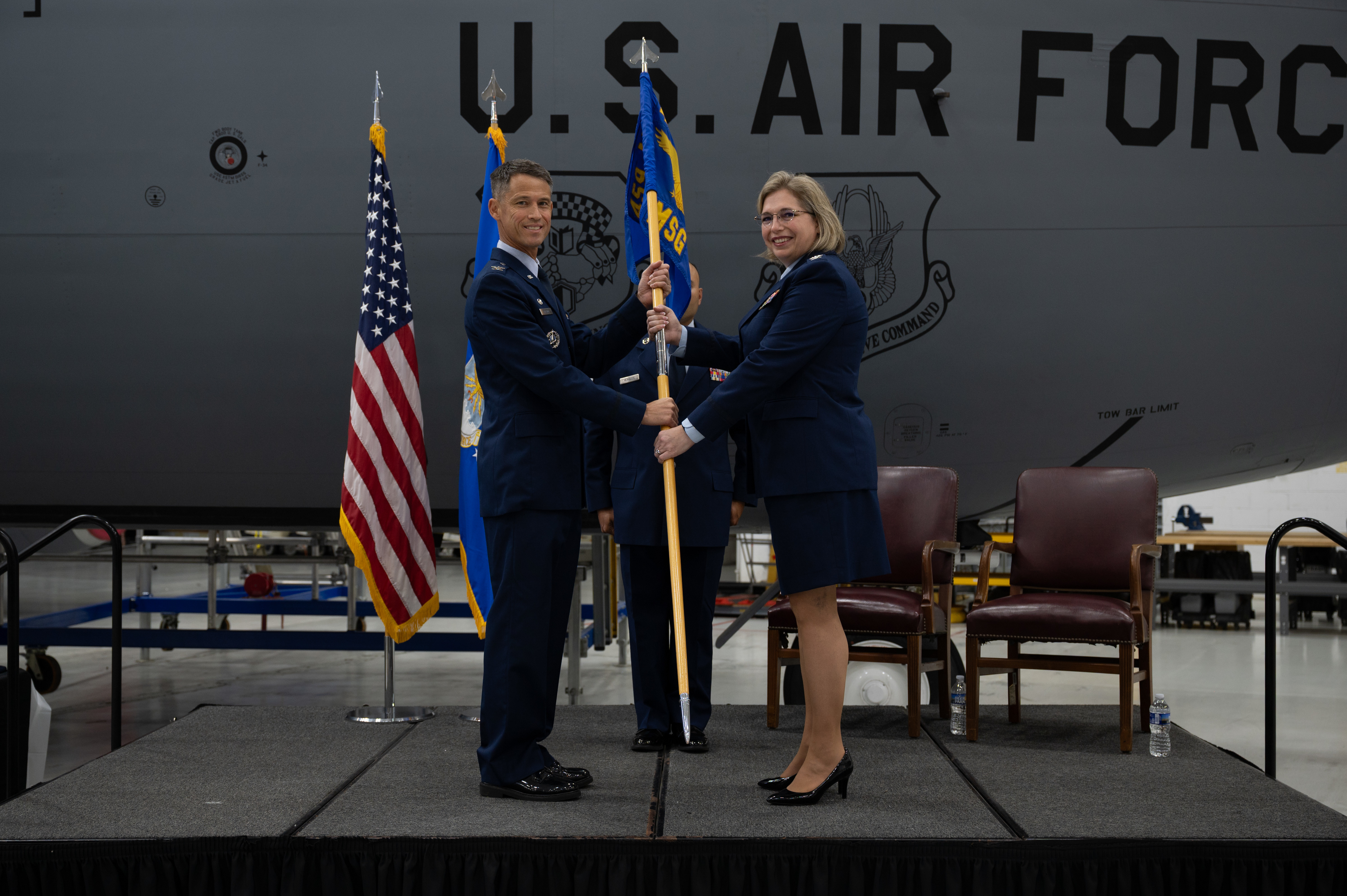 Col. Patricia Hartman assumes command of 459th MSG > 459th Air ...