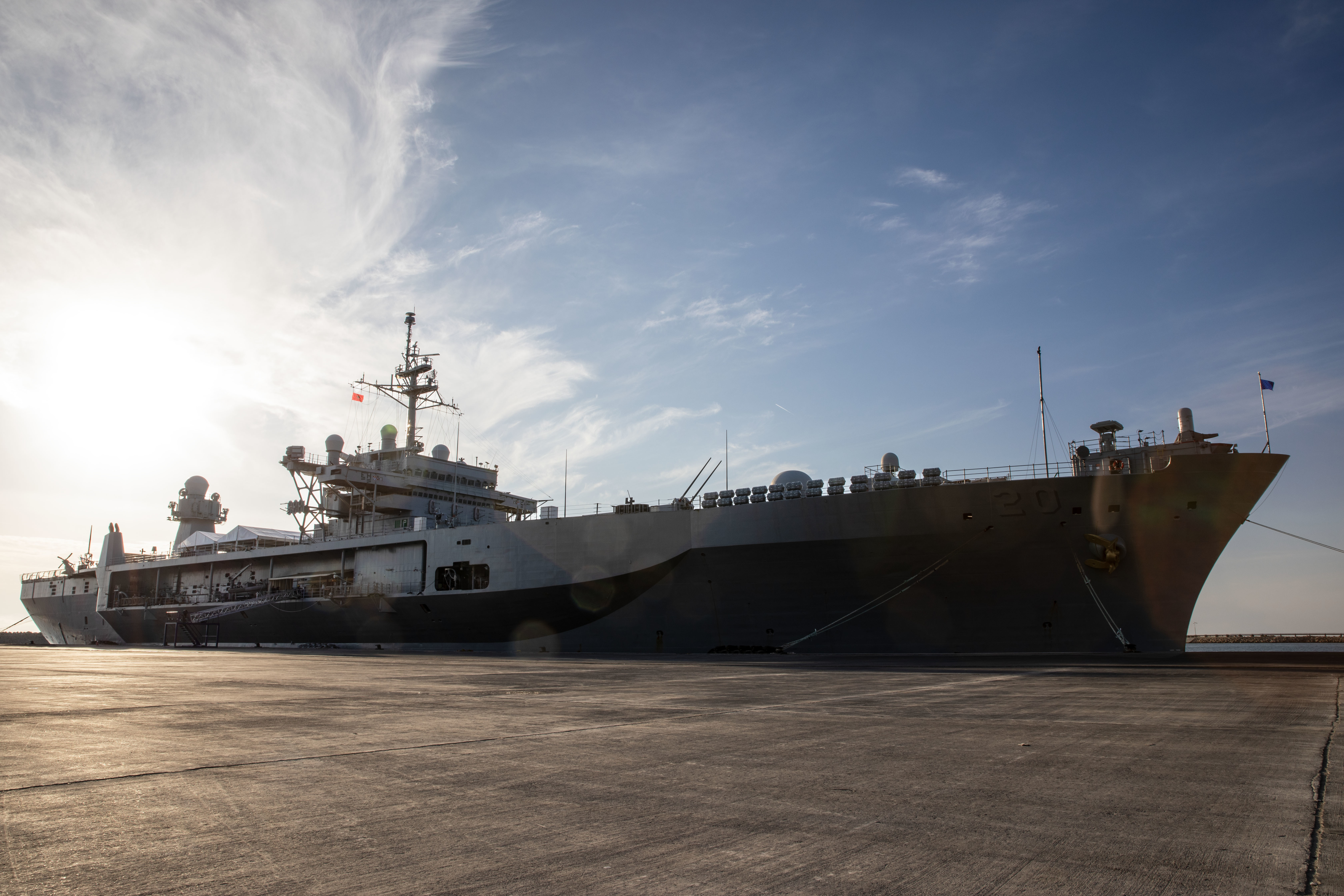 USS Mount Whitney Arrives in Durres, Republic of Albania, Strengthening ...