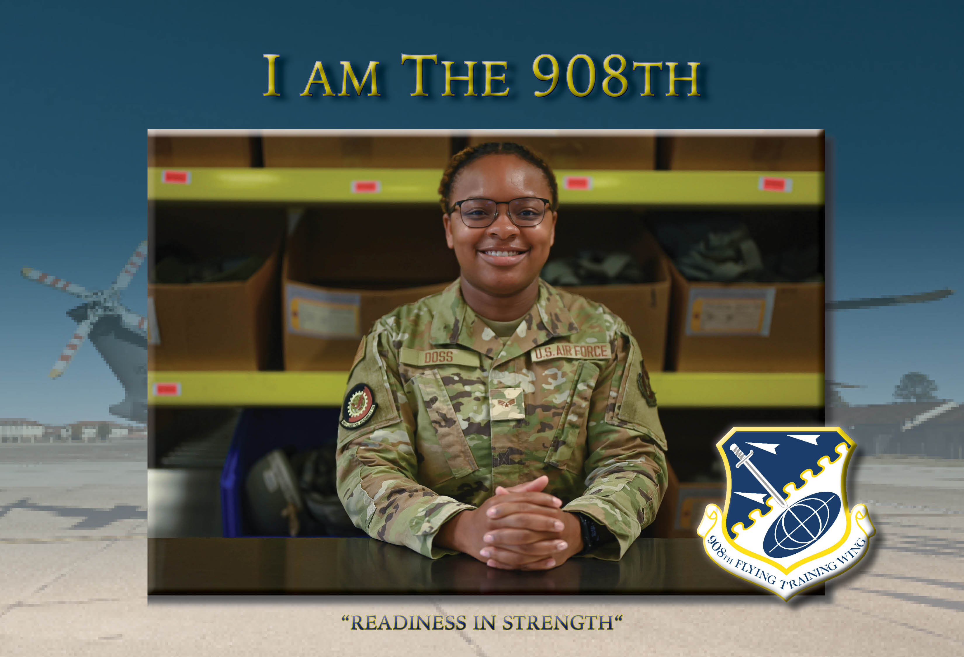 I am The 908th: Senior Airman Eronda Doss > 908th Flying Training Wing ...