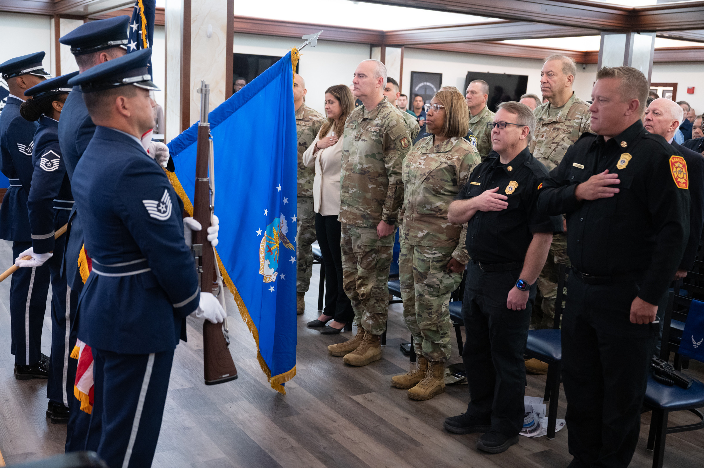 Officials host 9/11 ceremony to remember lives lost > Hanscom Air Force ...