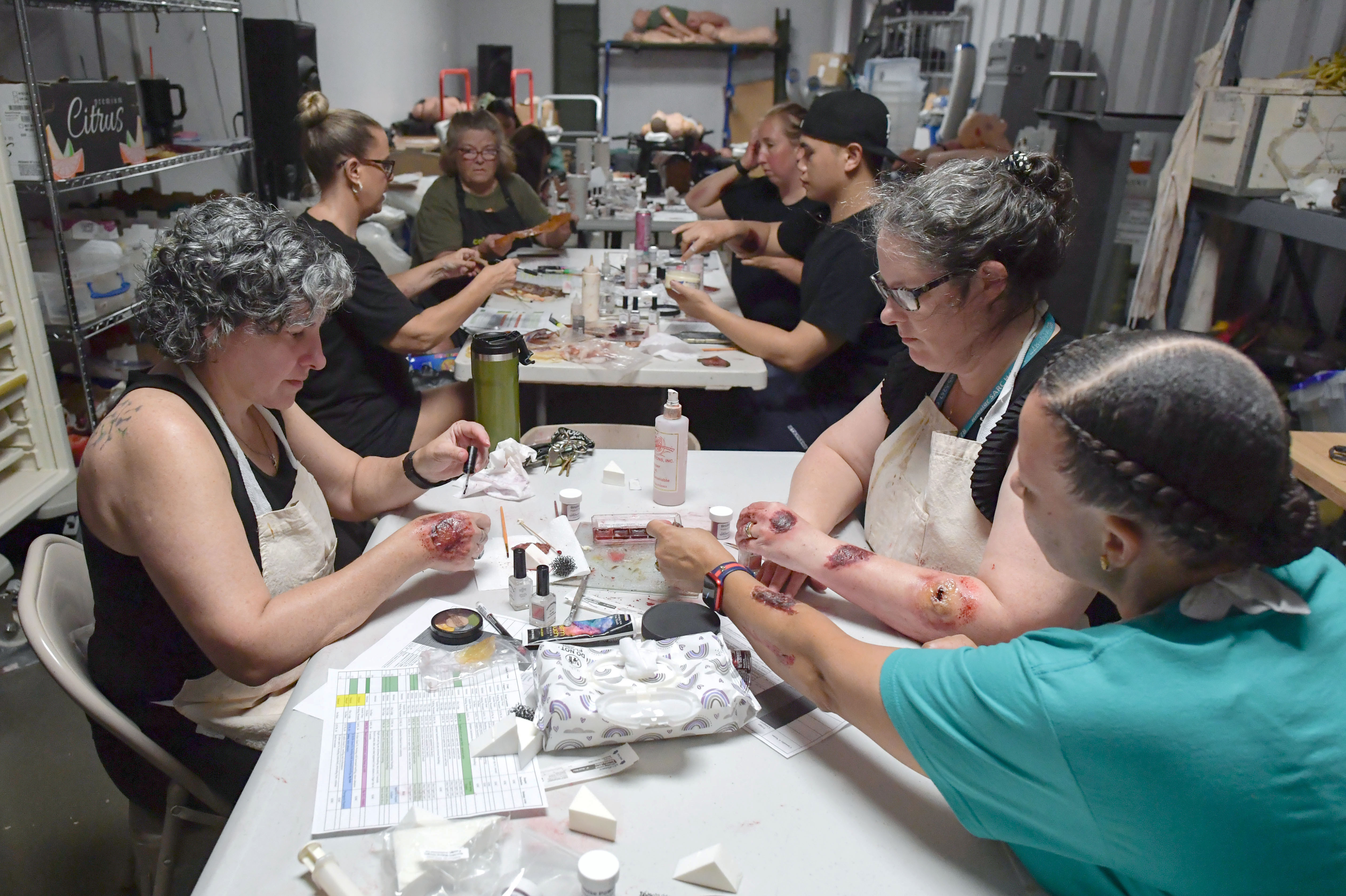 Moulage training brings realism to exercise scenarios > Keesler Air ...