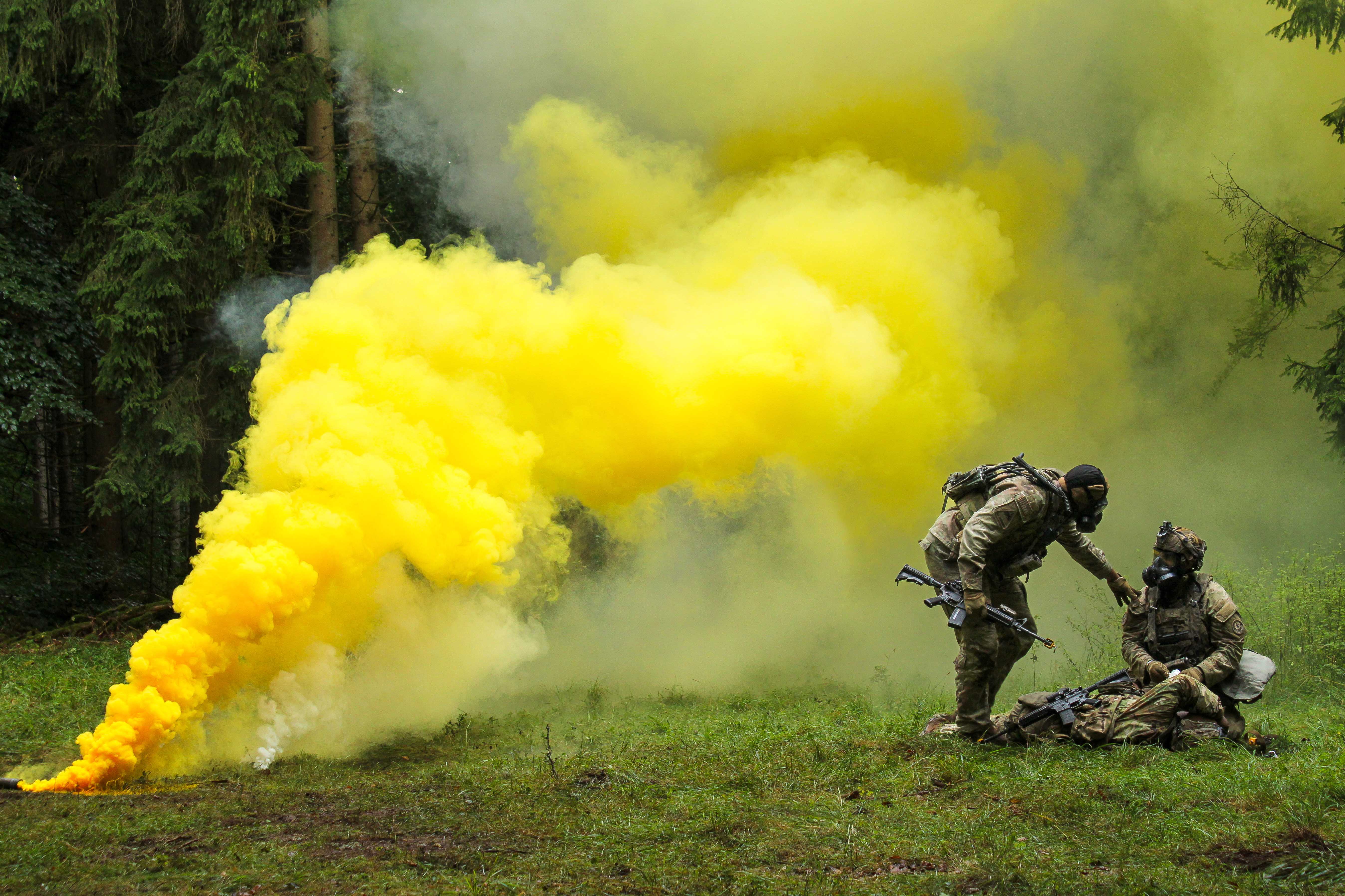 Smoky Scene | U.S. Department of War