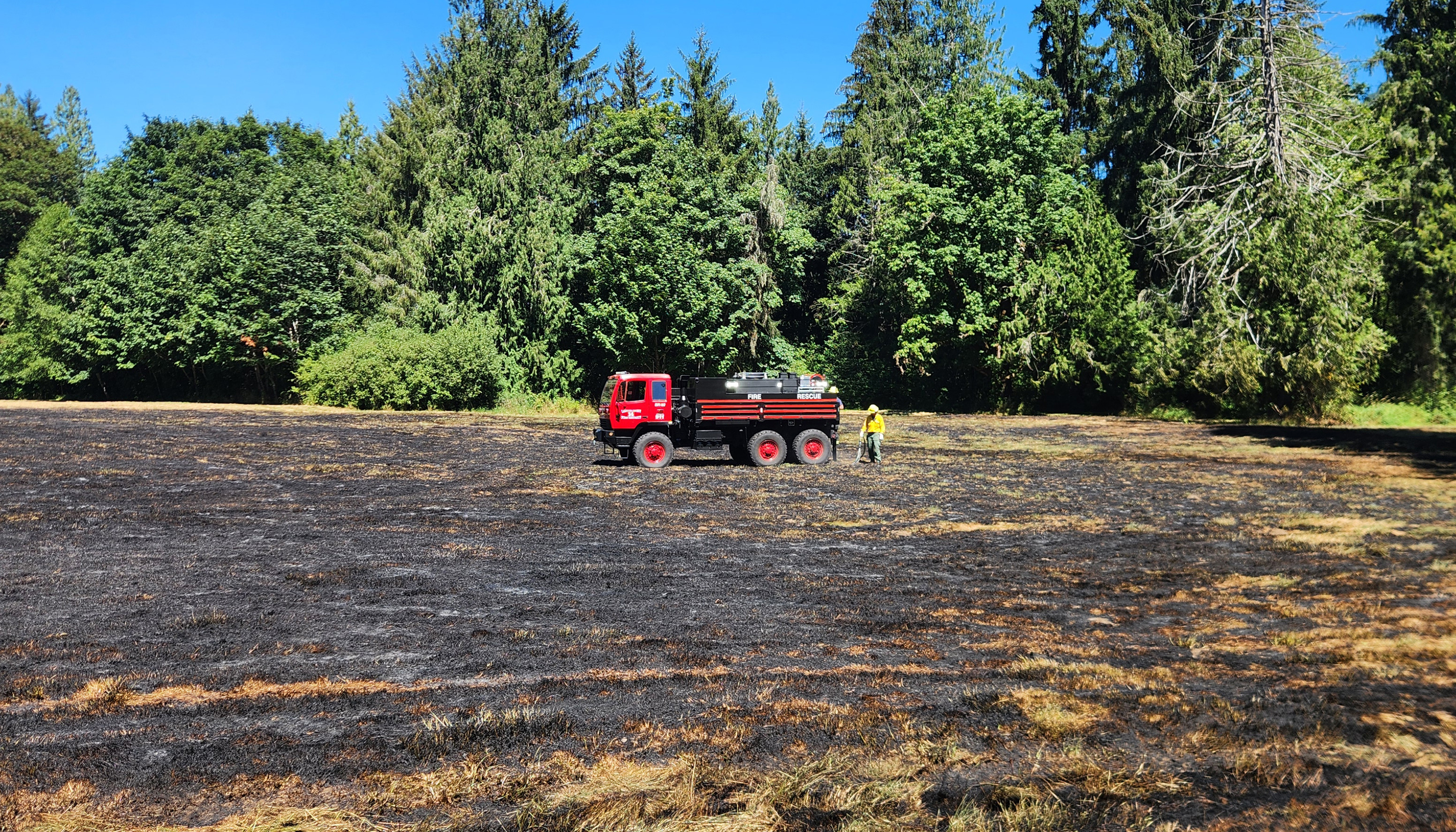 grass fire