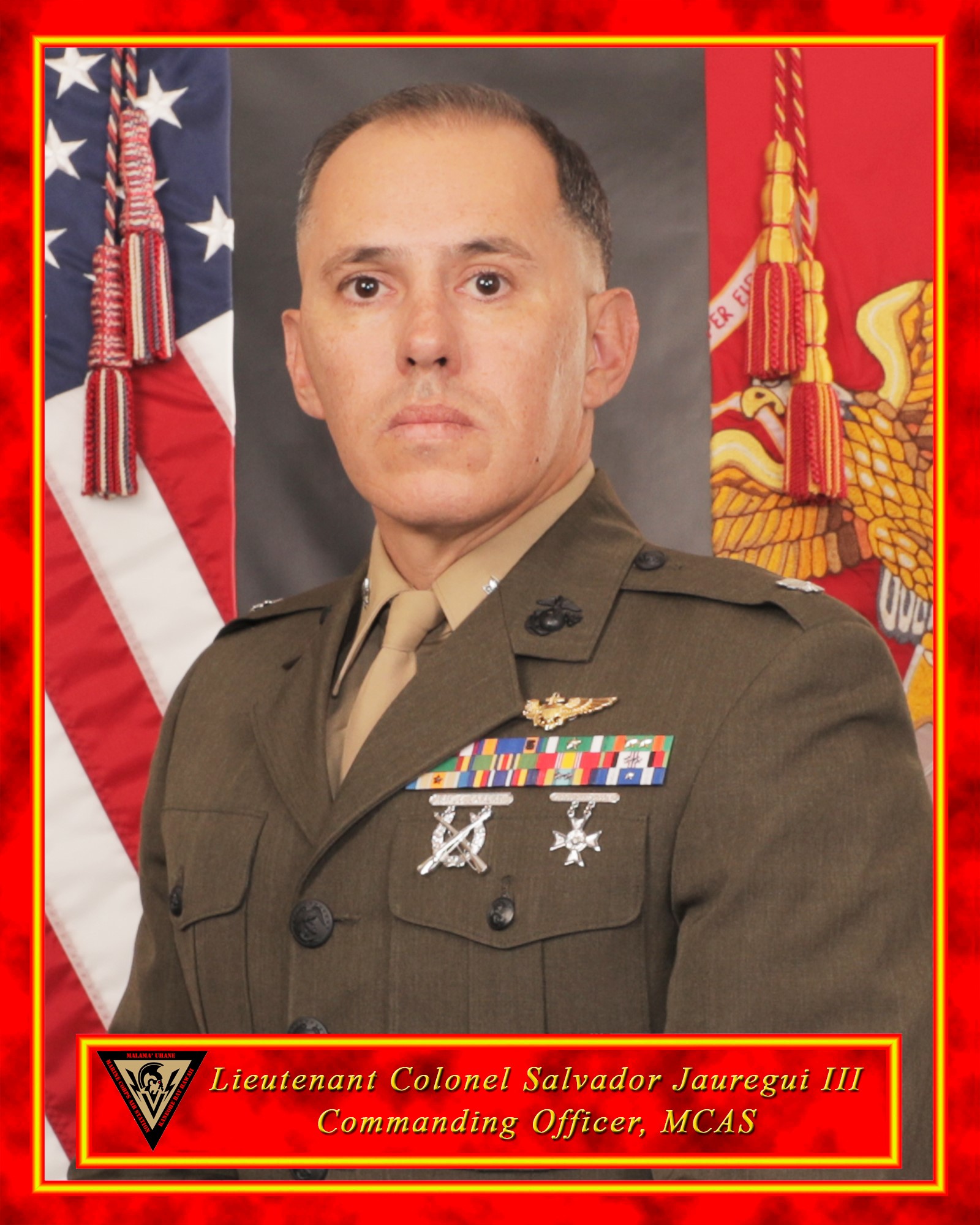 Lieutenant Colonel Salvador Jauregui III > Marine Corps Base Hawaii ...