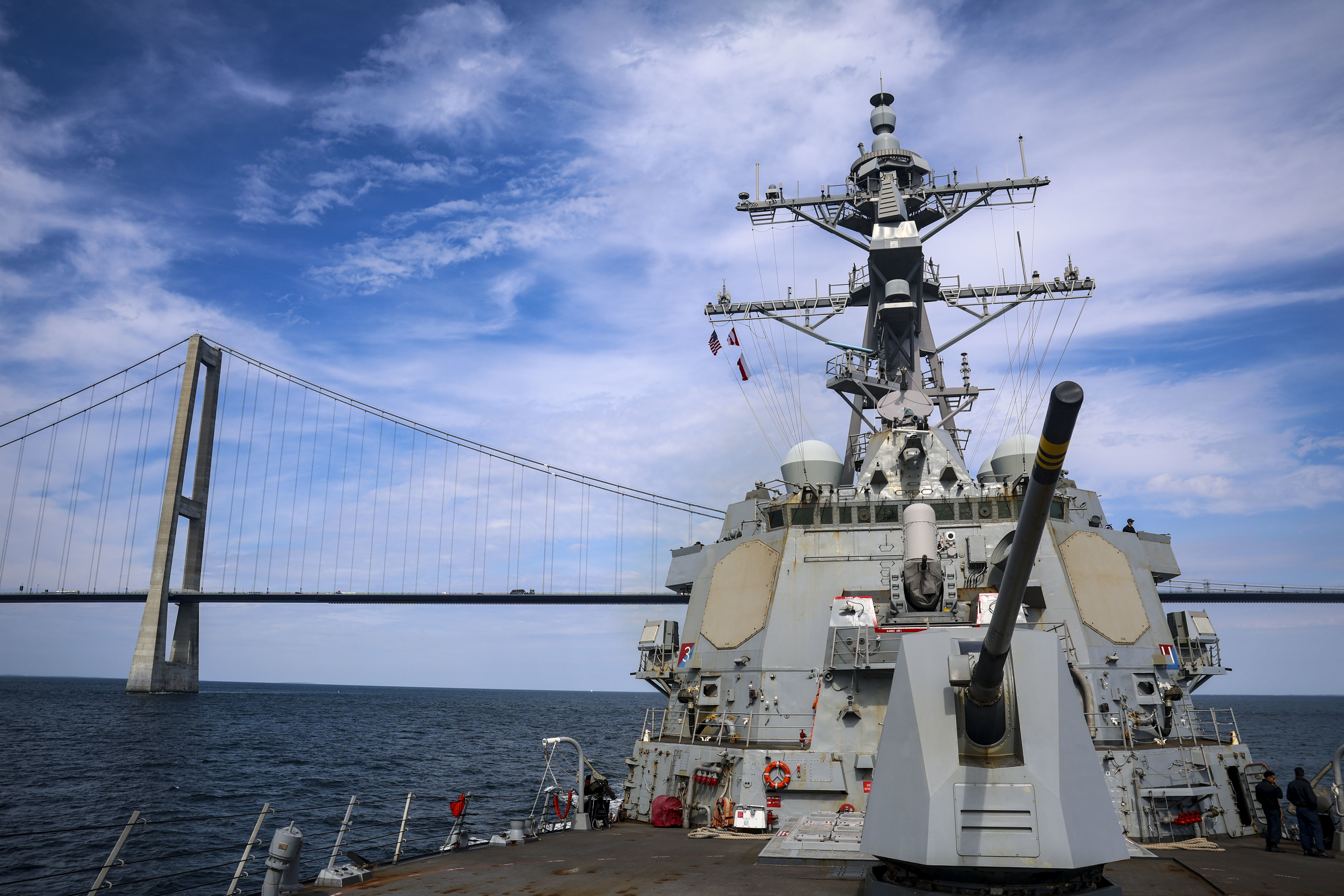 USS Bulkeley arrives in Rostock, Germany in preparation for Northern ...