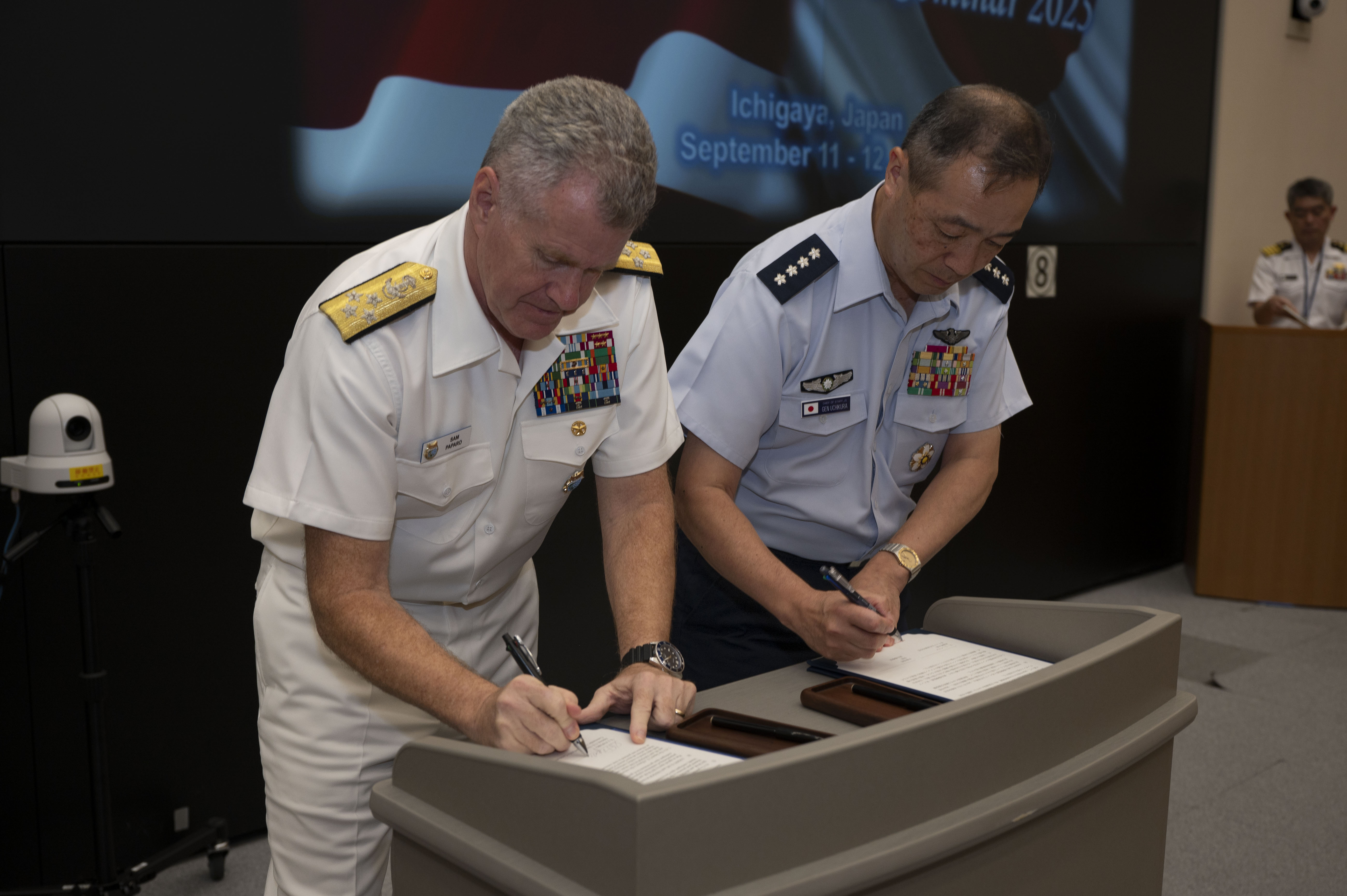 USINDOPACOM Commander attends Joint-Senior Leaders Seminar, signs 8 ...