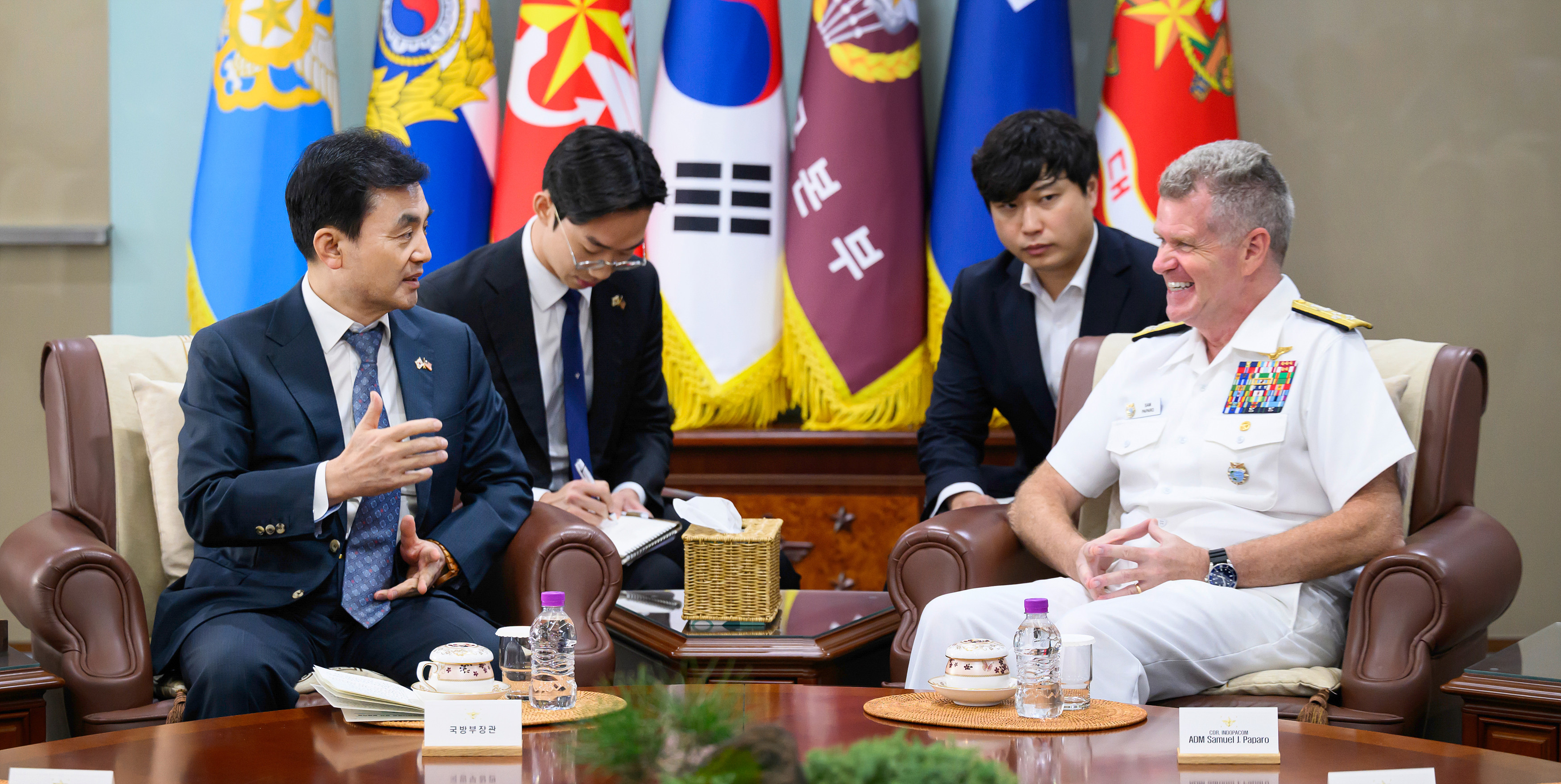 USINDOPACOM Commander Commemorated 75th Anniversary of Incheon Landing ...