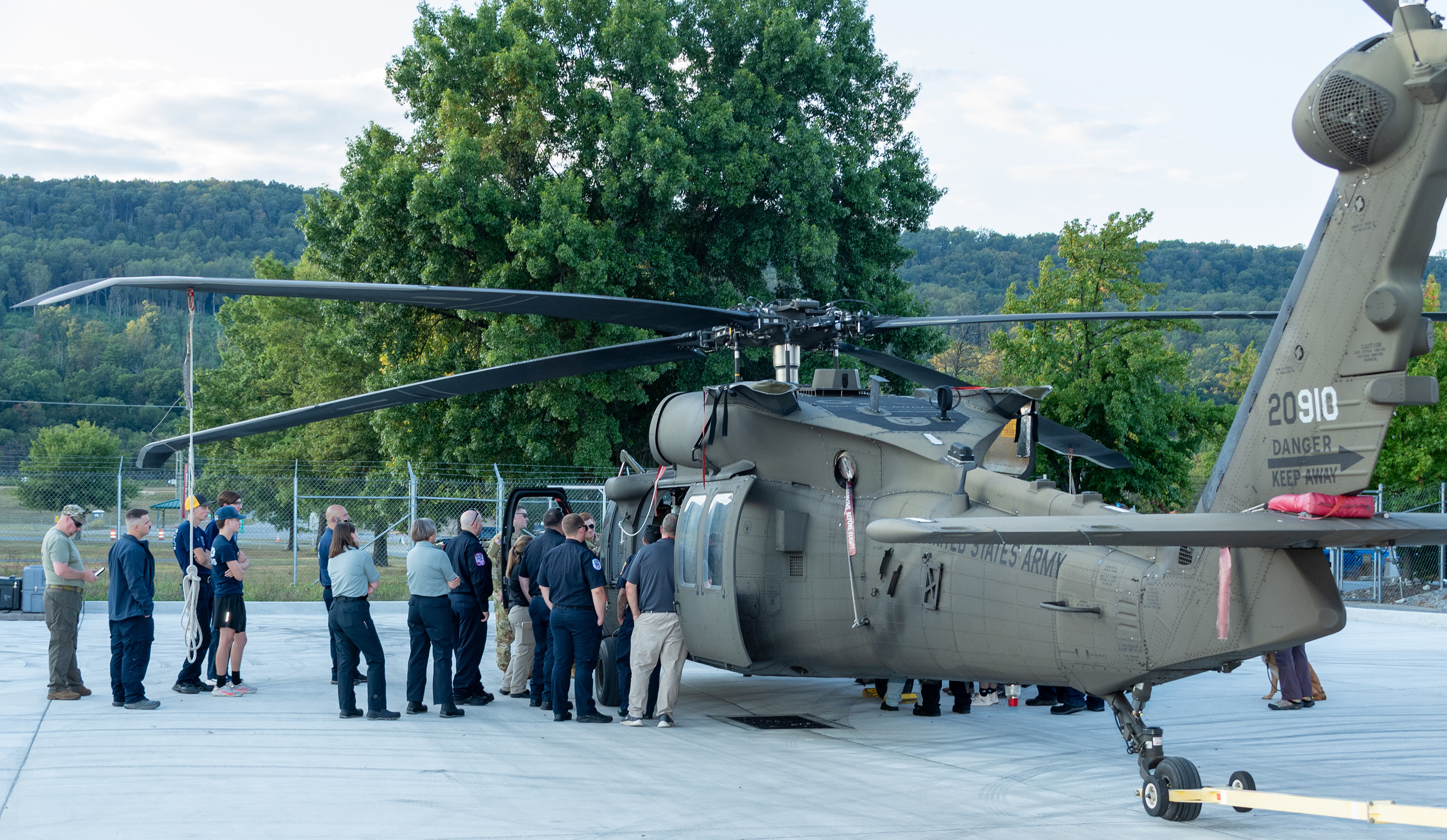 Pennsylvania Guard Hosts Helicopter Orientation for Emergency ...