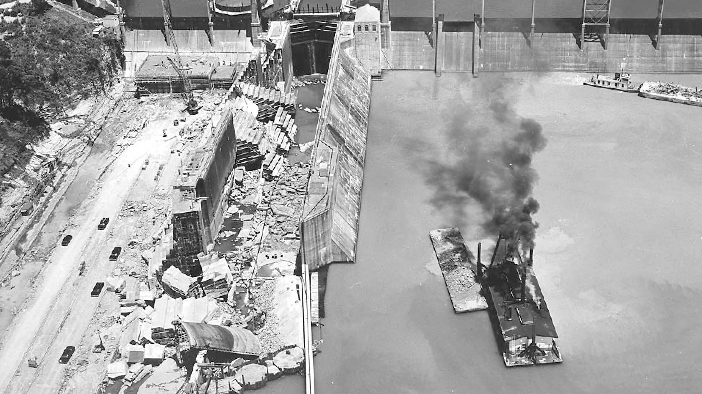 Rare historic footage surfaces of 1961 Wheeler Lock collapse > Great ...