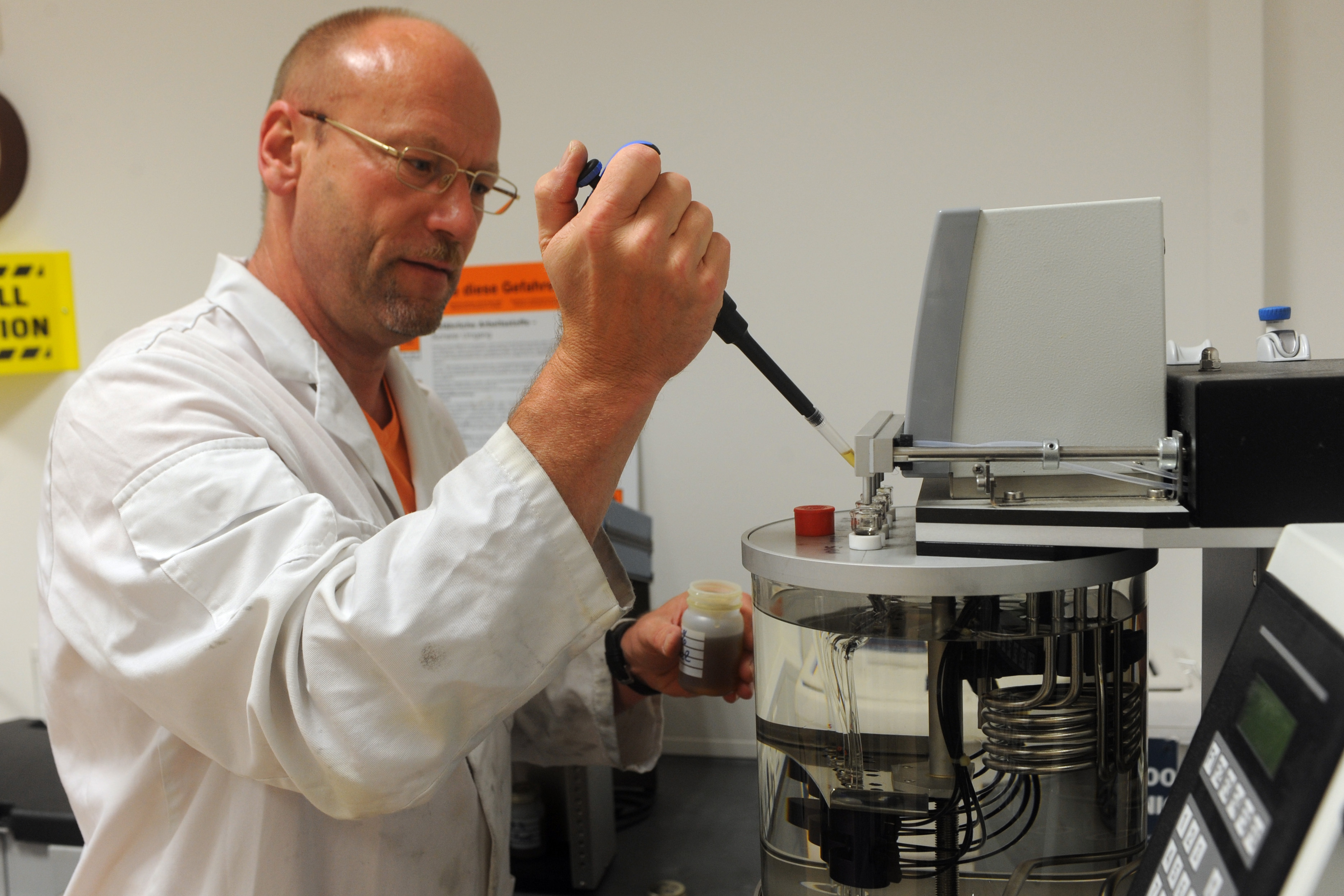 AOAP Europe lab shutters doors; all special samples of oil to be mailed ...