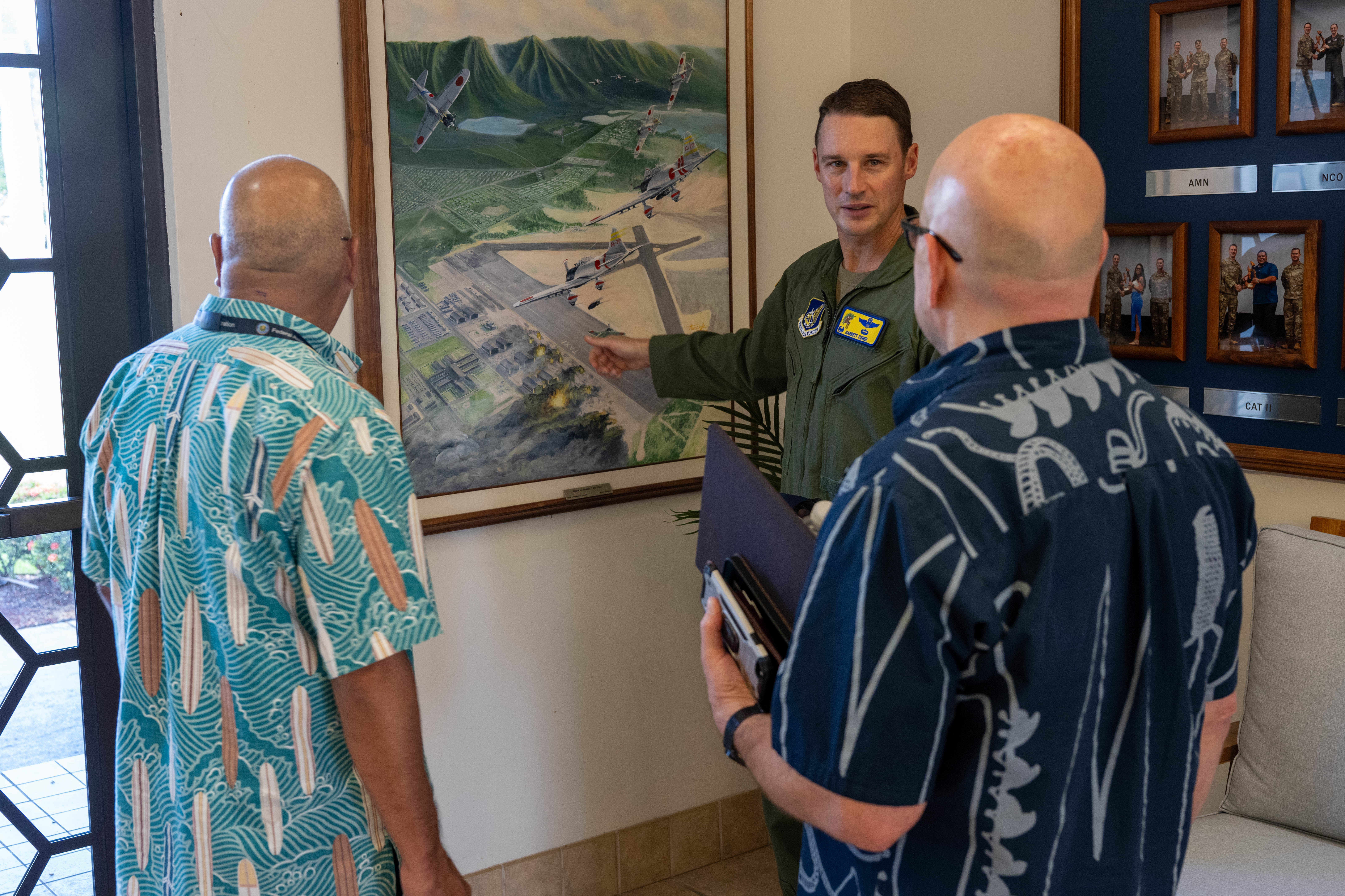 Hawaii Department of Transportation tours Hickam > 505th Command and ...