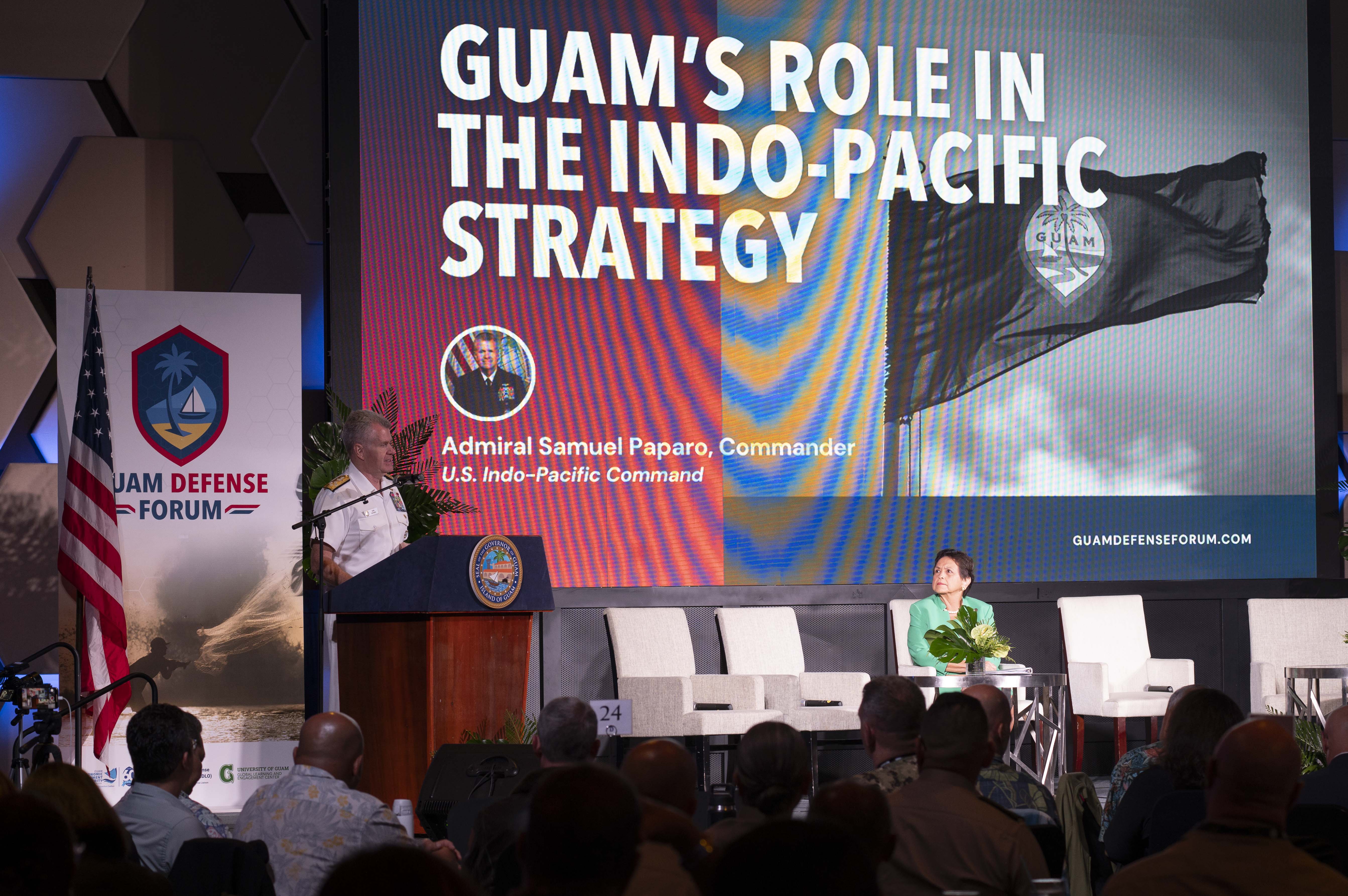 USINDOPACOM Commander Underscores U.S.-Guam Partnership, Regional ...