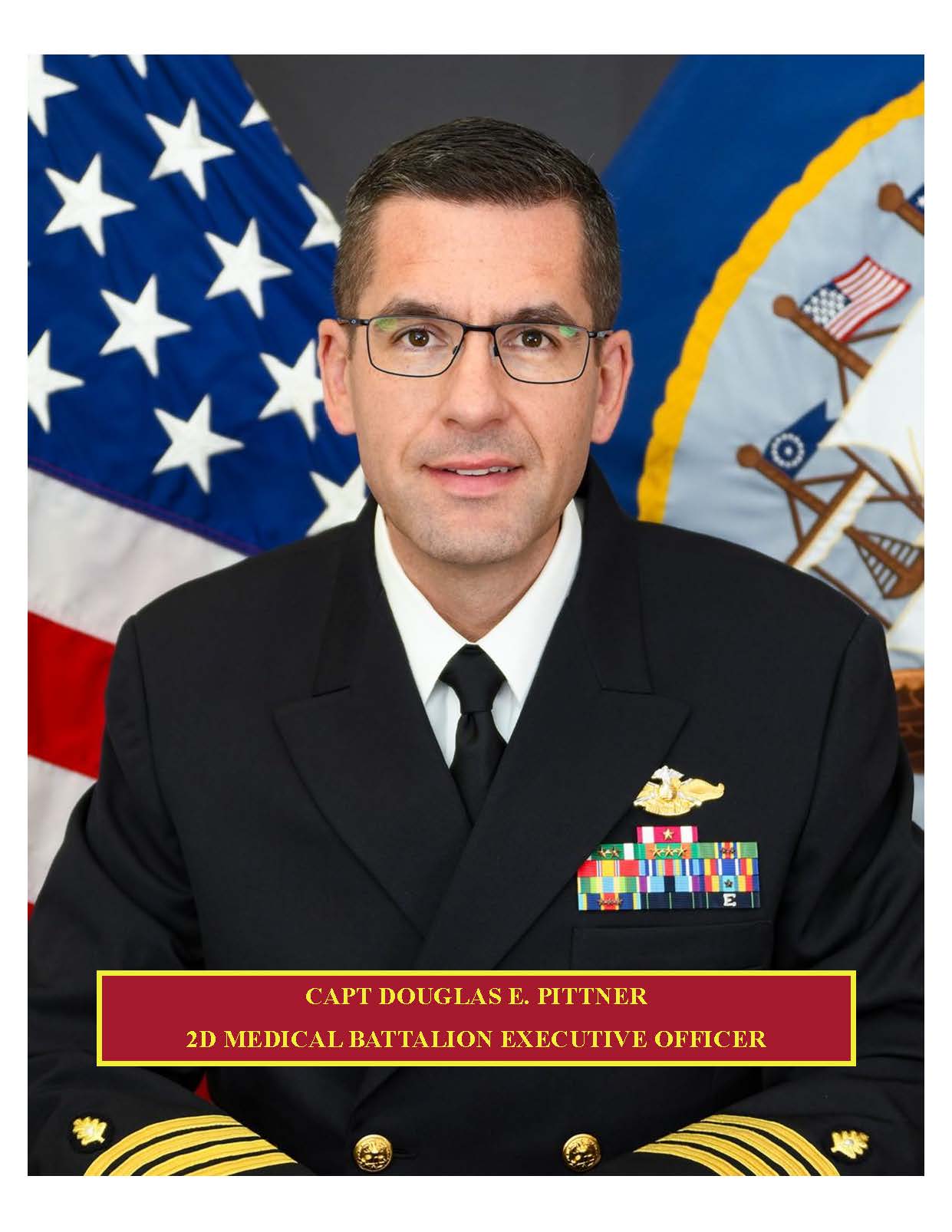Captain Douglas E. Pittner > 2nd Marine Logistics Group > Leaders
