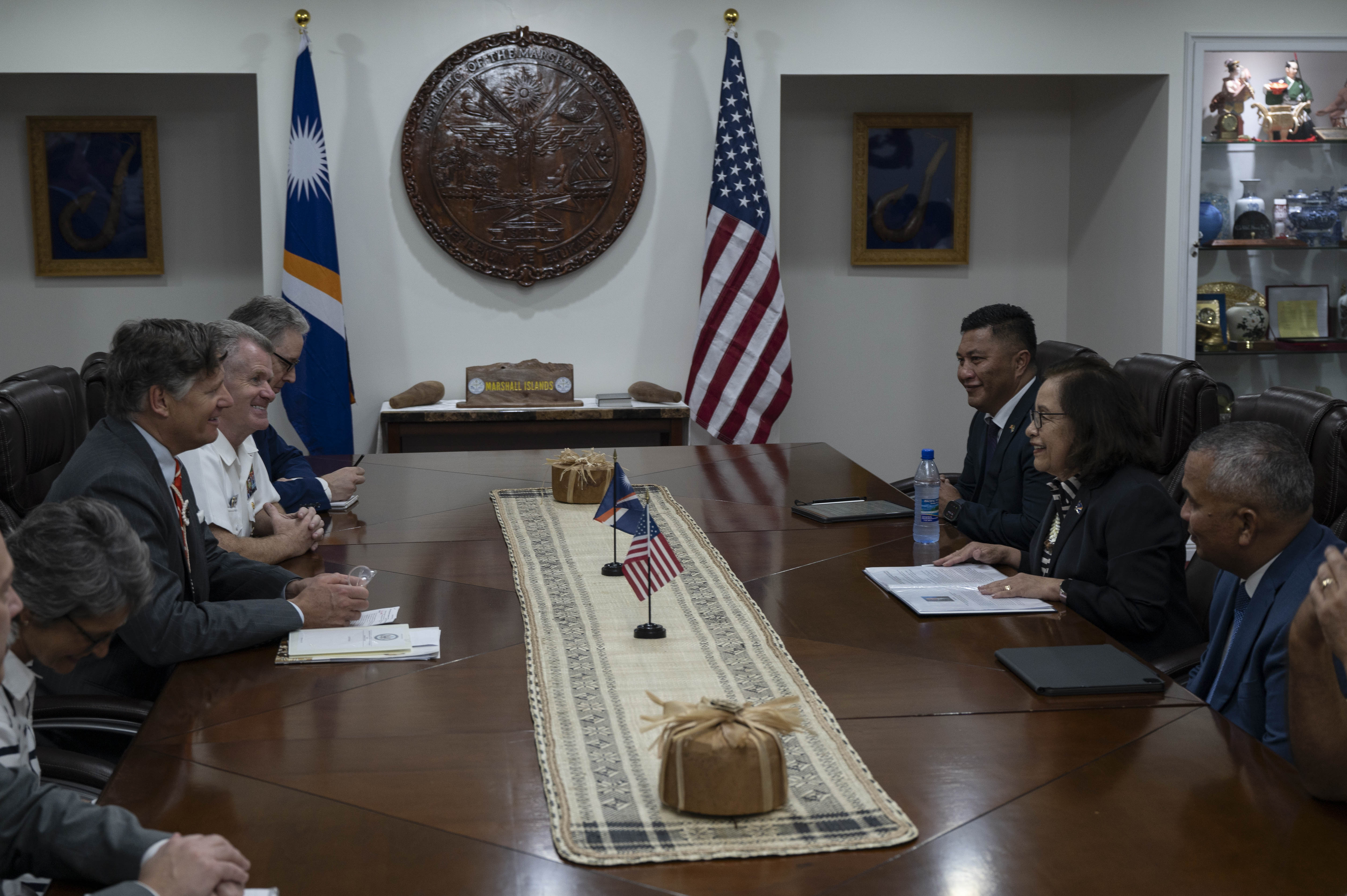 USINDOPACOM Commander, Deputy Secretary of State Visit Marshall Islands ...