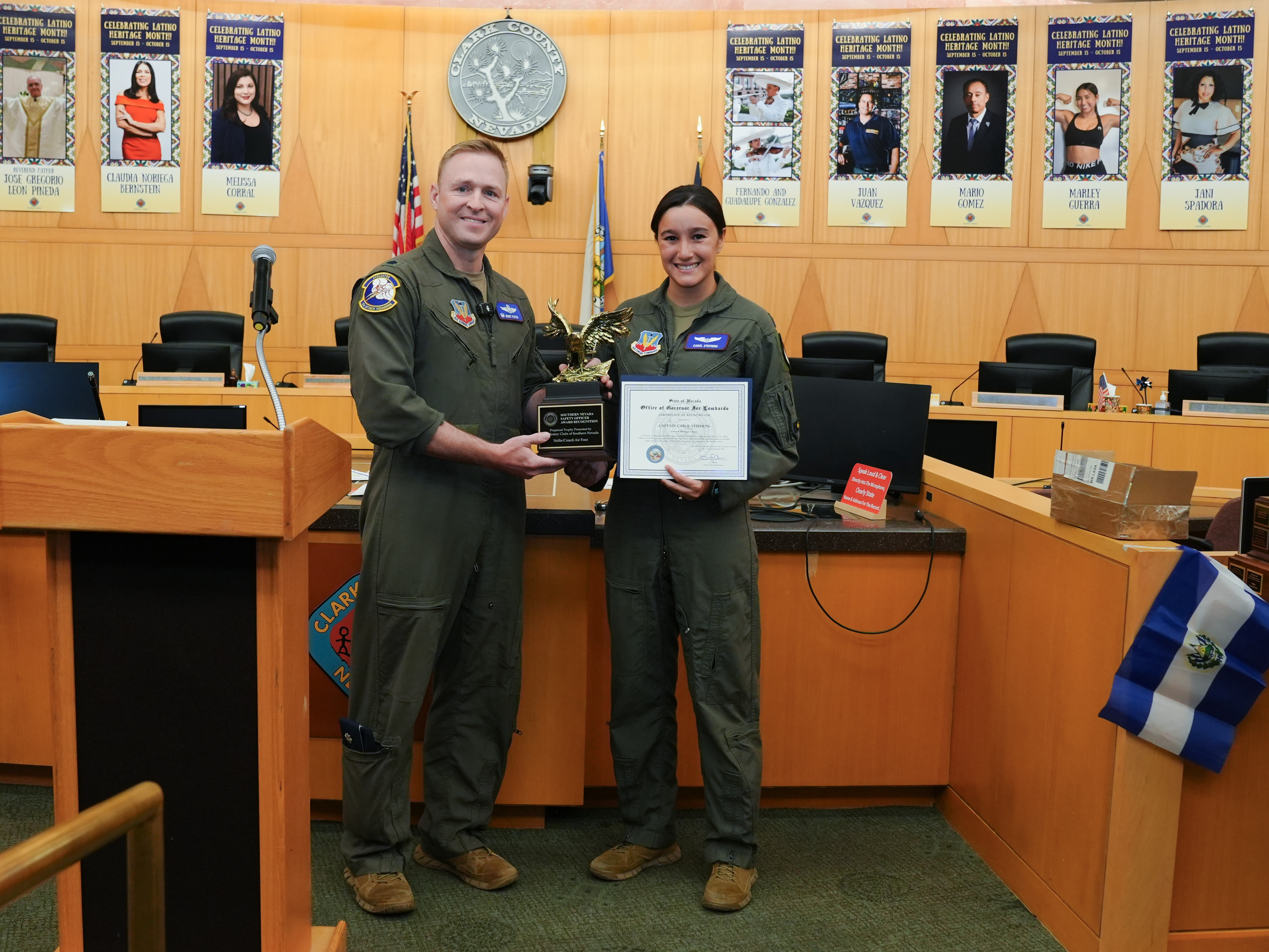 22nd ATKS officer honored with community award > Air Force Safety ...