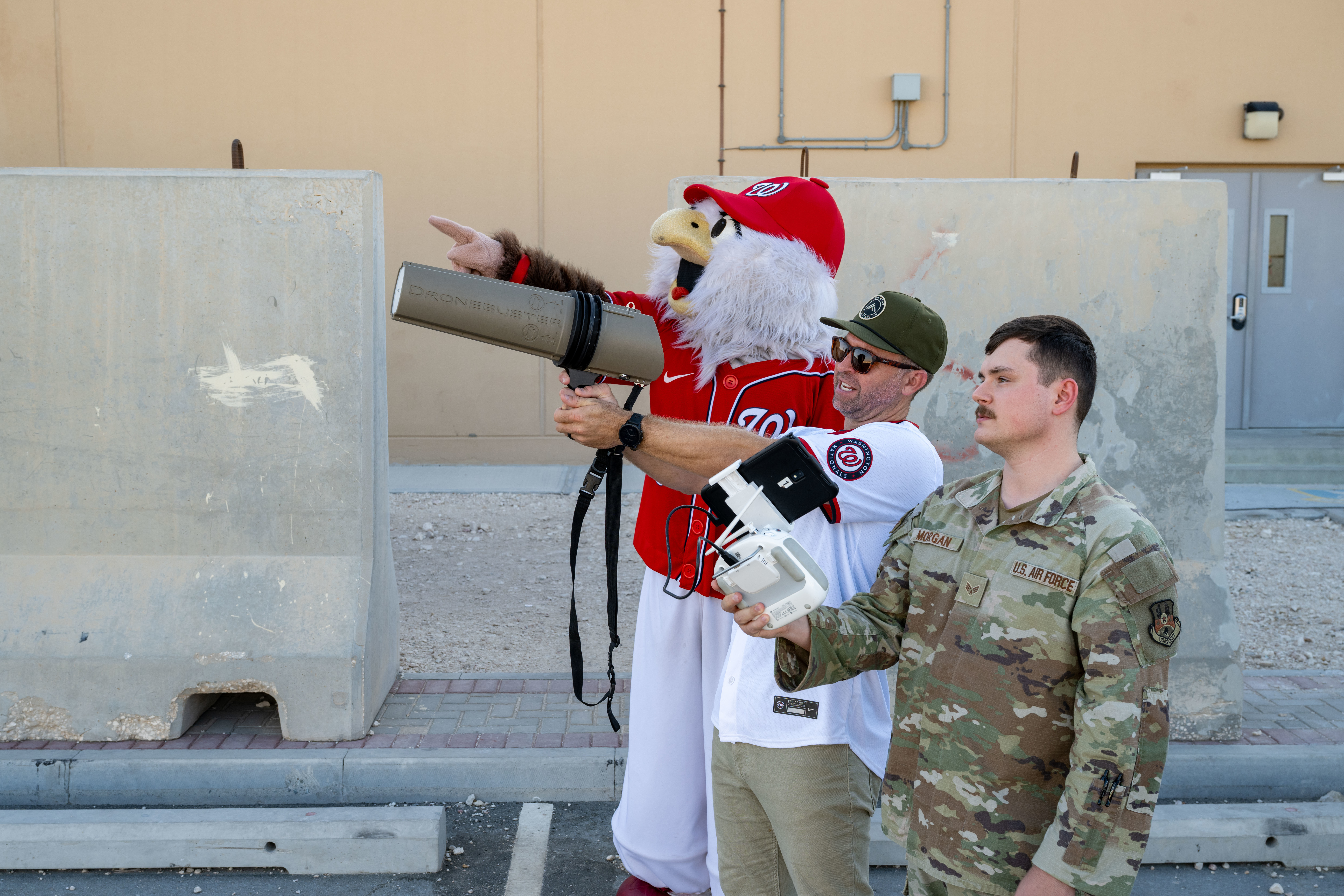 From the diamond to the desert: Nationals visit 379th AEW > U.S. Air ...