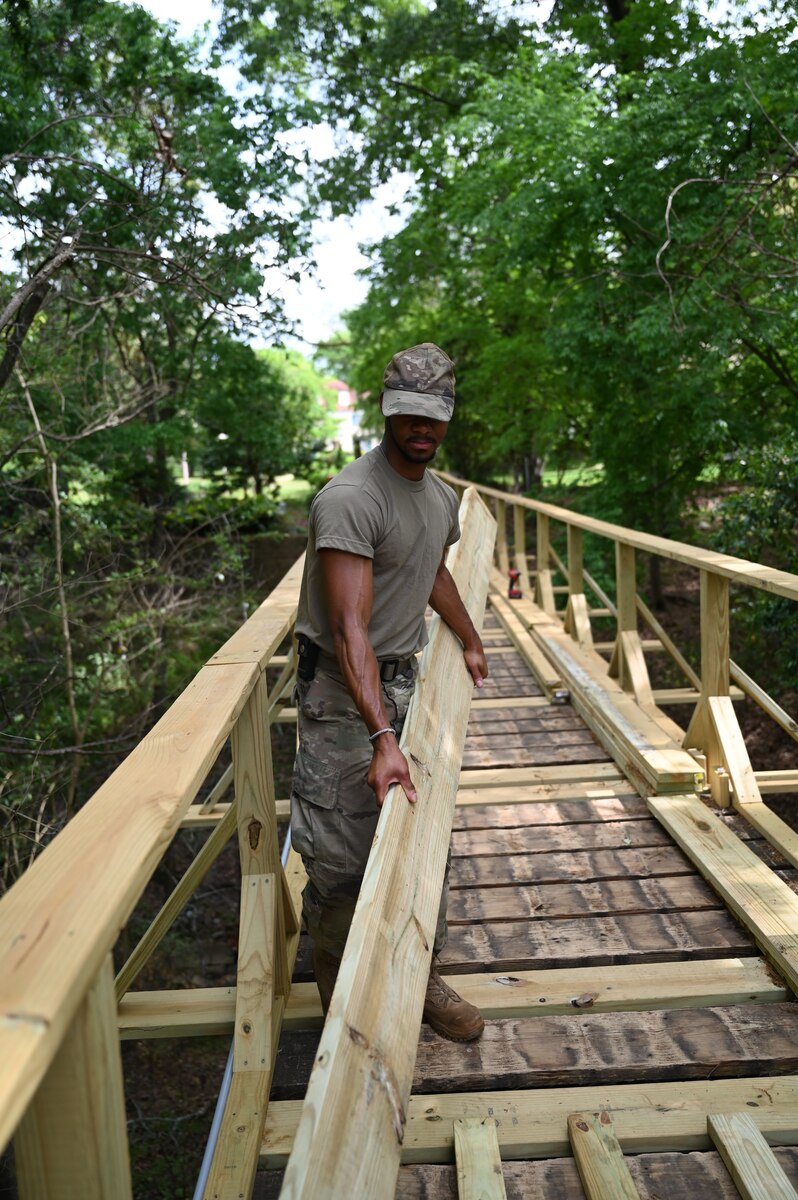 908th CES completes renovation of Havens’ Bridge > Maxwell Air Force ...