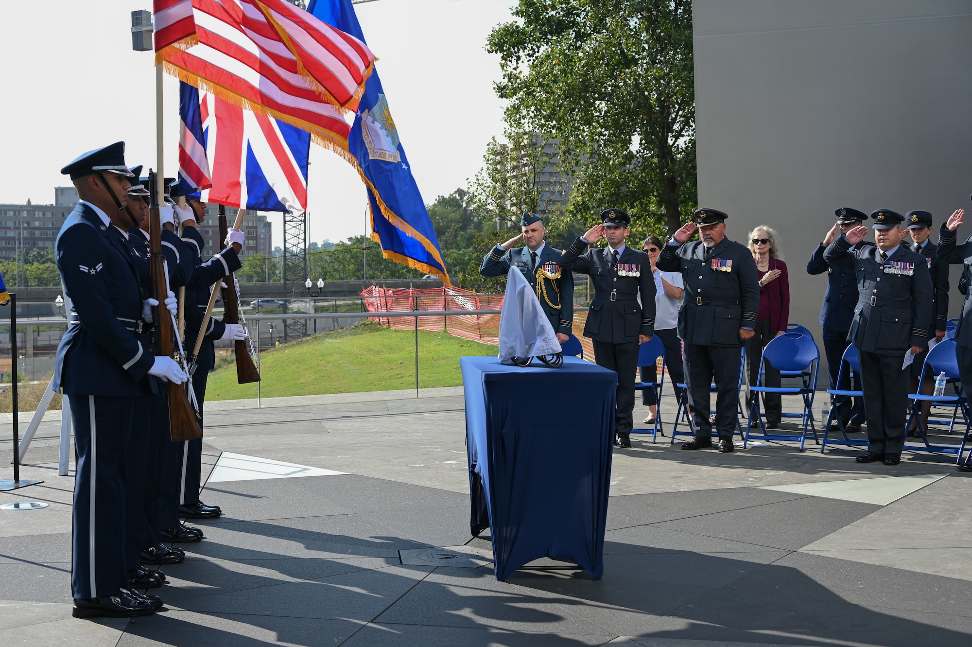 USAF Band, Honor Guard honor 85th Anniversary of the Battle of Britain ...