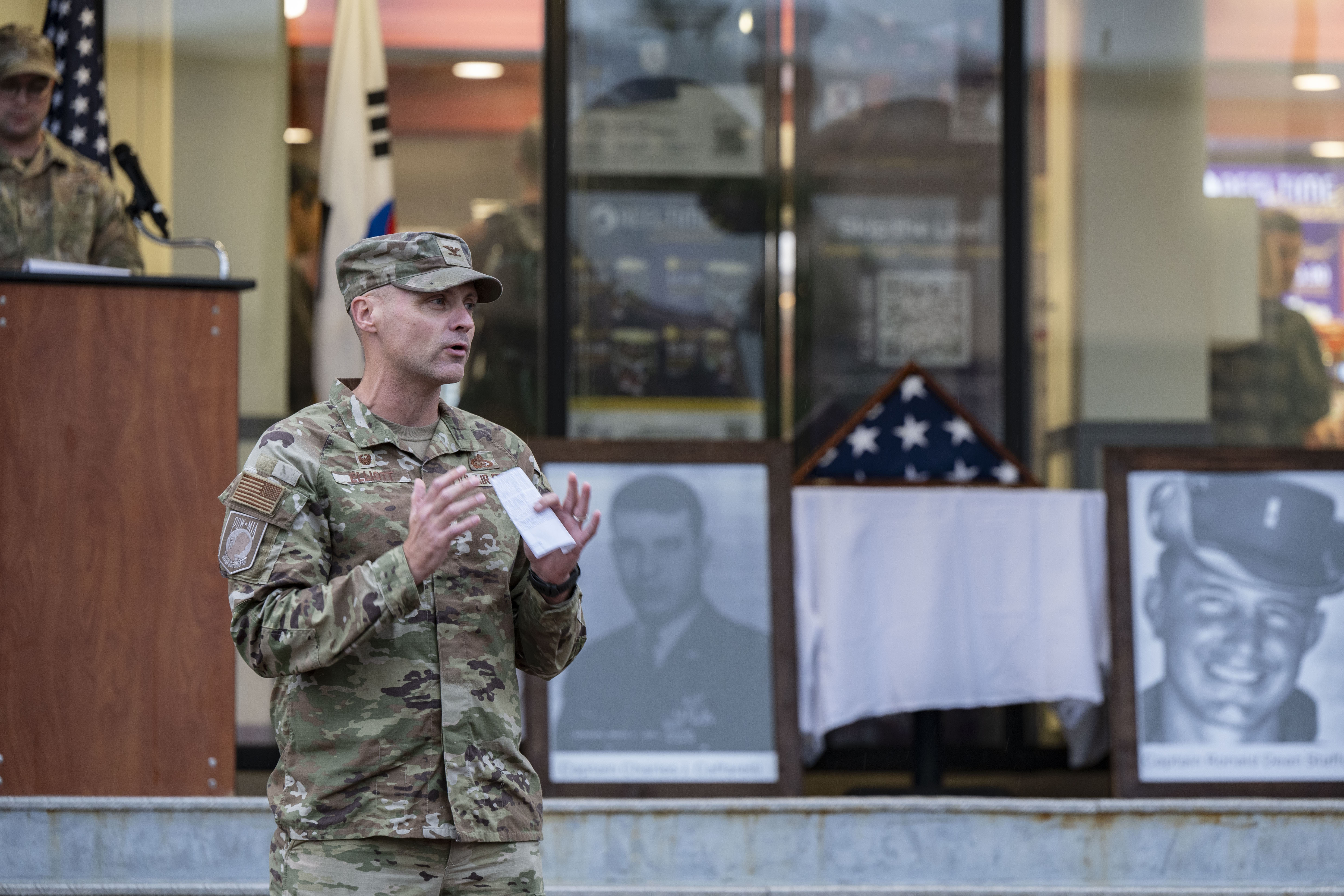 Osan hosts POW/MIA remembrance ceremony, honors two lost Airmen > Osan ...