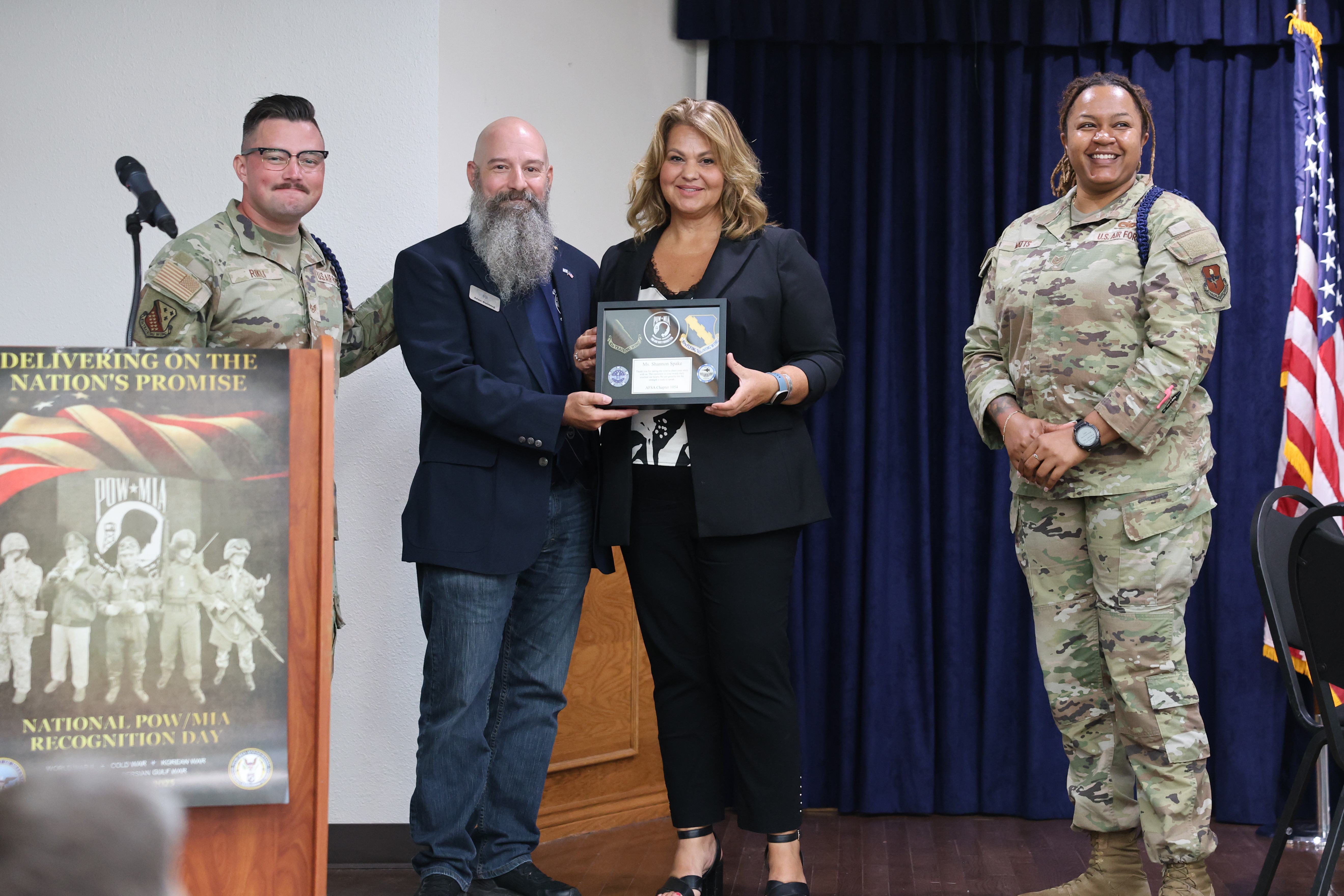Sheppard AFB honors POW/MIA with remembrance events > Eighteenth Air ...