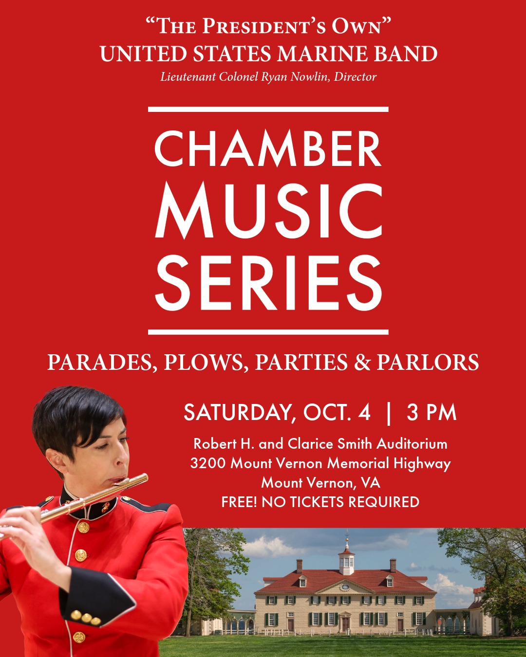 CANCELED: Marine Band Kicks Off Fall 2025 Chamber Music Series > United ...