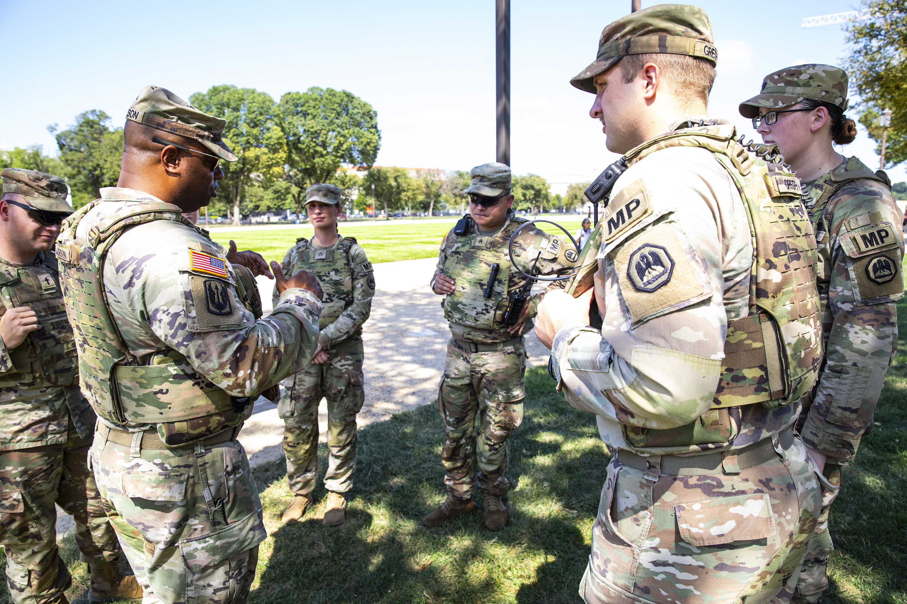 Mississippi, Louisiana Guard Members Unite for DC Task Force Mission ...