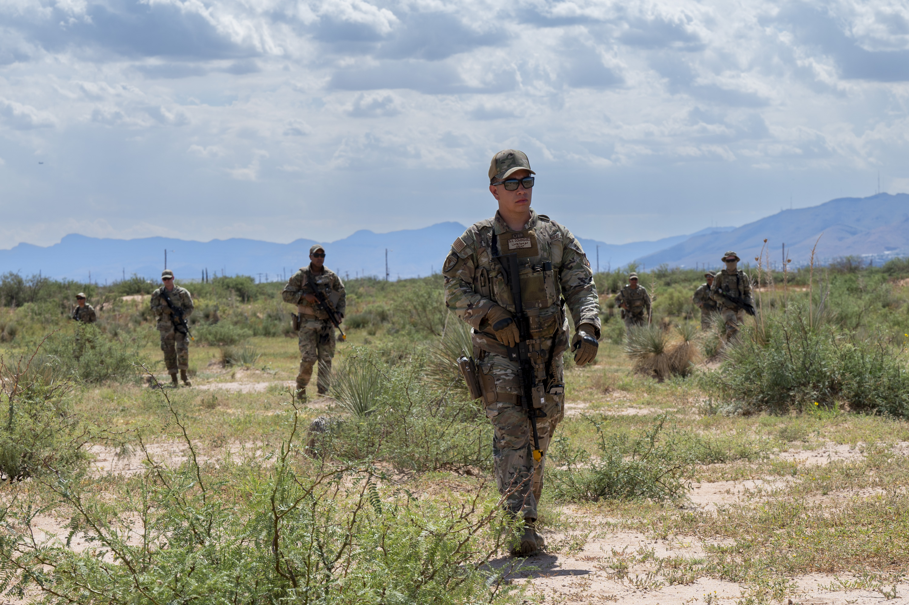22nd ATF Airmen learn to move as one in tactical movement training