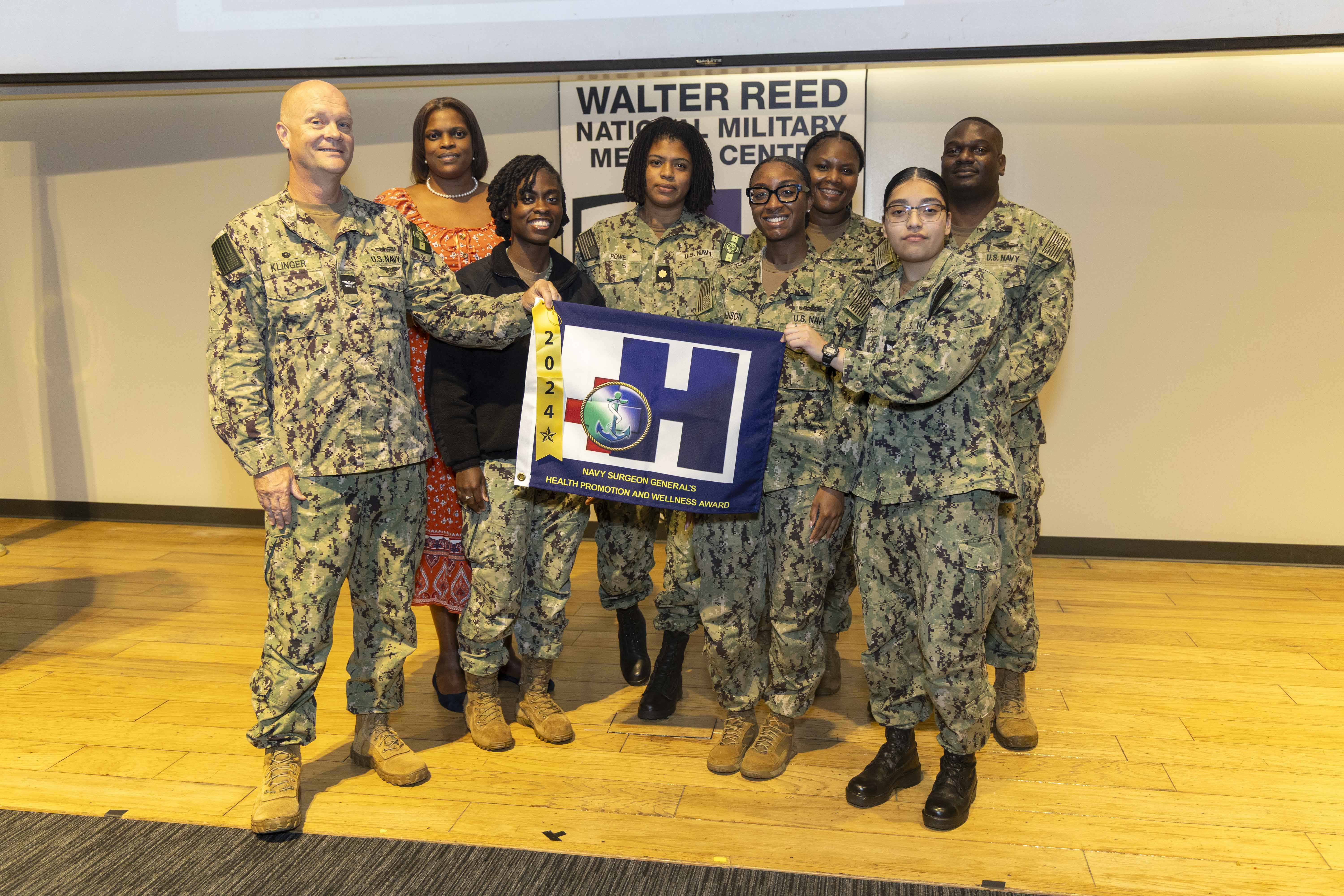 Navy SG Recognizes Walter Reed, NMRTC Bethesda for Health Promotion ...
