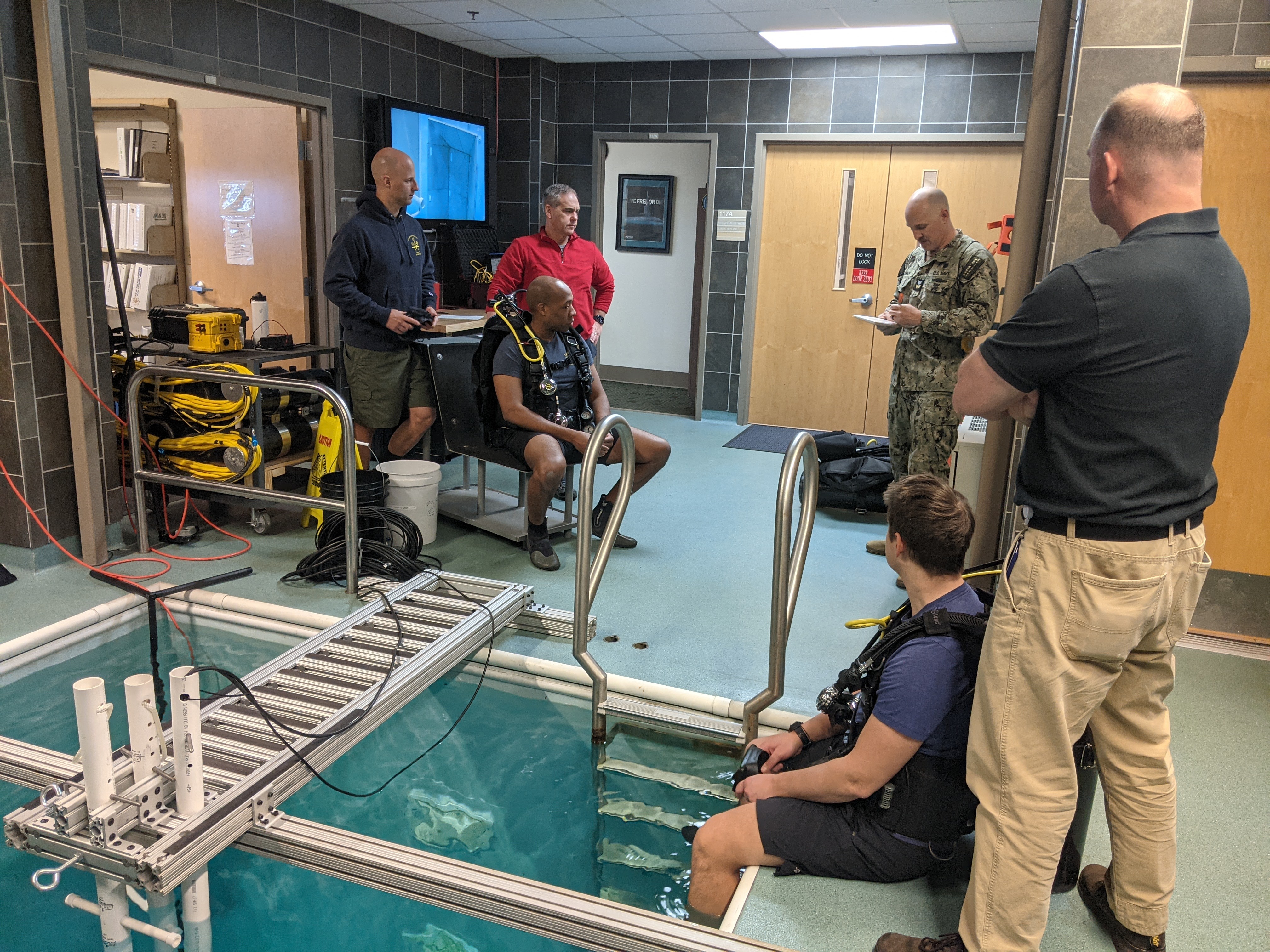 NSMRL Completes Dive Locker Expansion in Support of Diver Health and ...