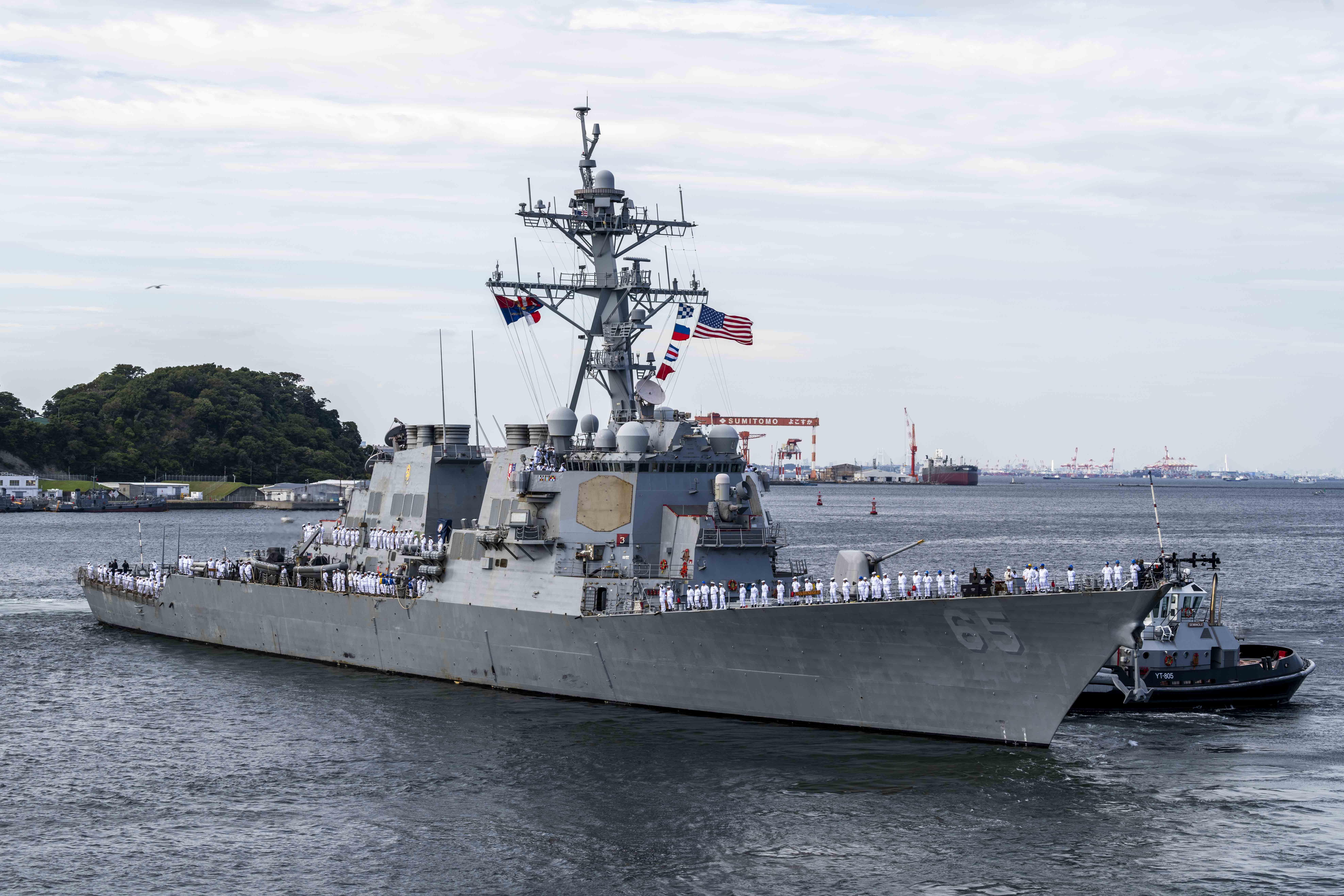 USS Benfold (DDG 65) departs U.S. 7th Fleet after 10 years of forward-deployed service
