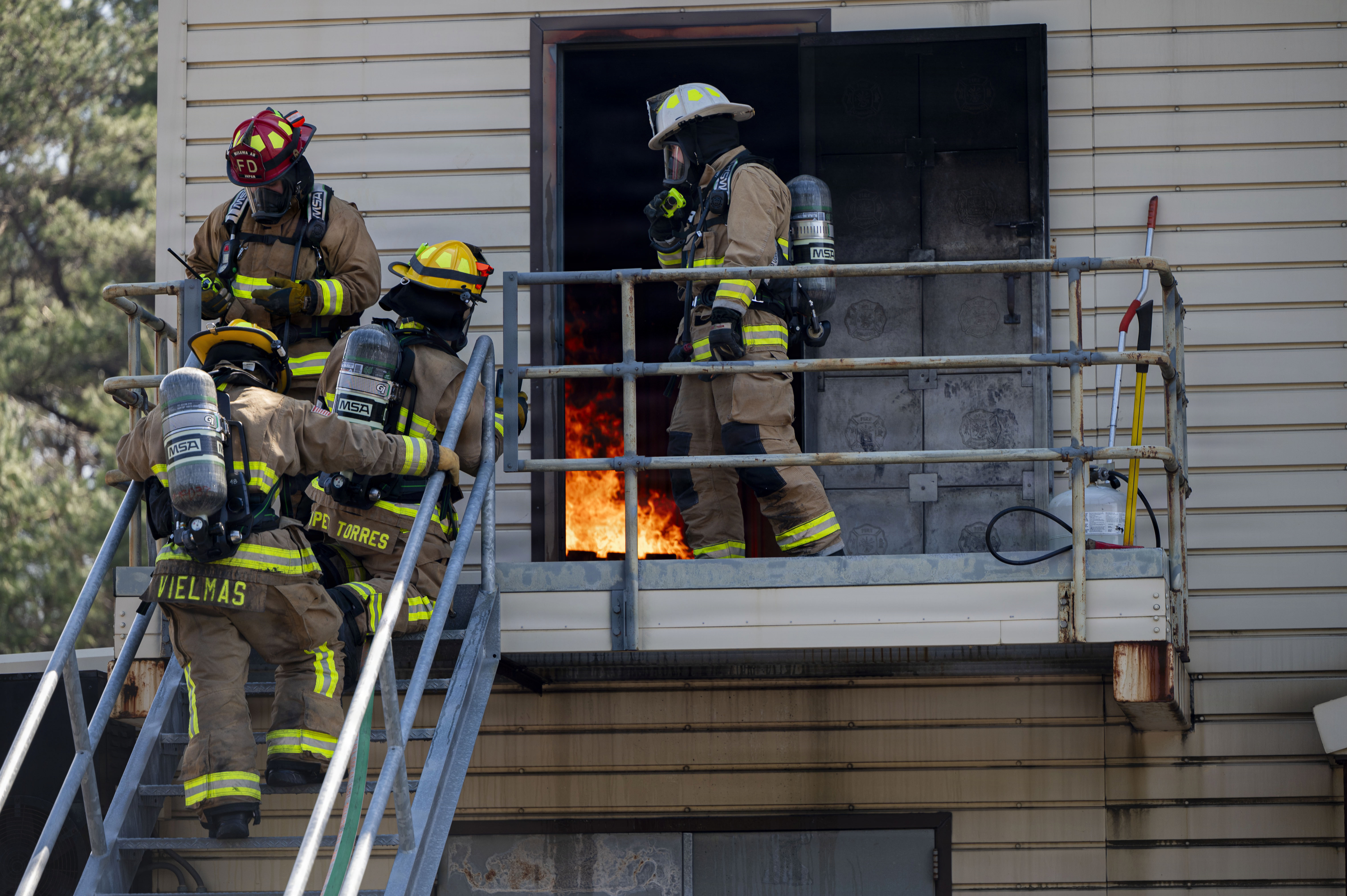 Bilateral firefighter exchange at Misawa reinforces alliance, emergency ...