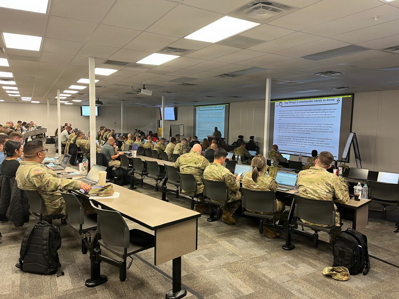 807th Theater Medical Command G8 Boot Camp sharpens financial readiness ...
