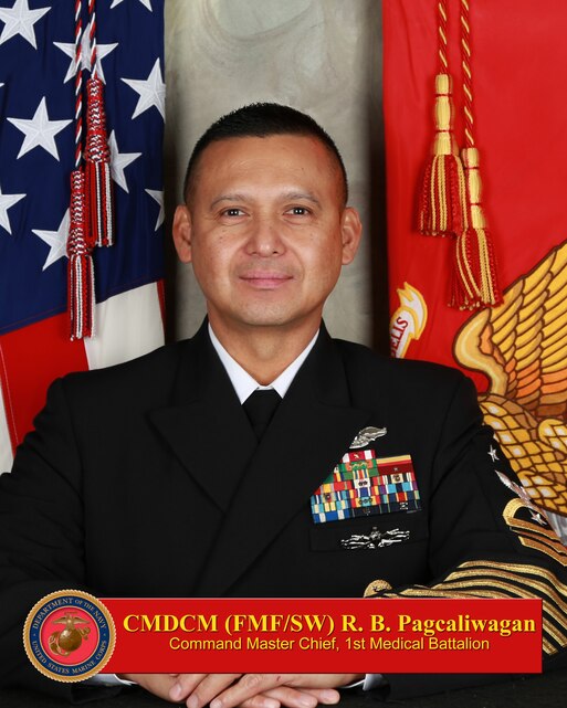 Command Master Chief Robert Ryan B. Pagcaliwagan > 1st Marine Logistics ...