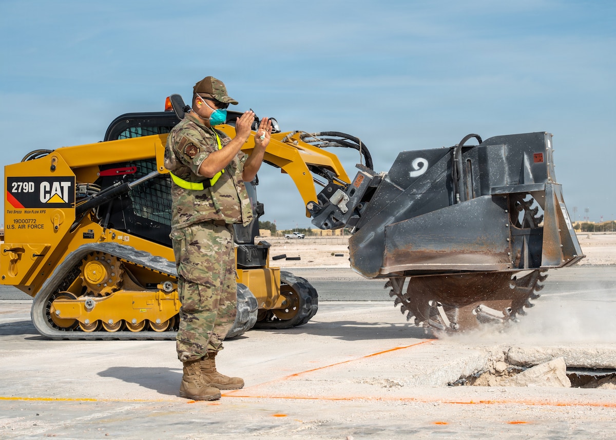 379th ECES trains to restore runways during RADR exercise > 505th ...