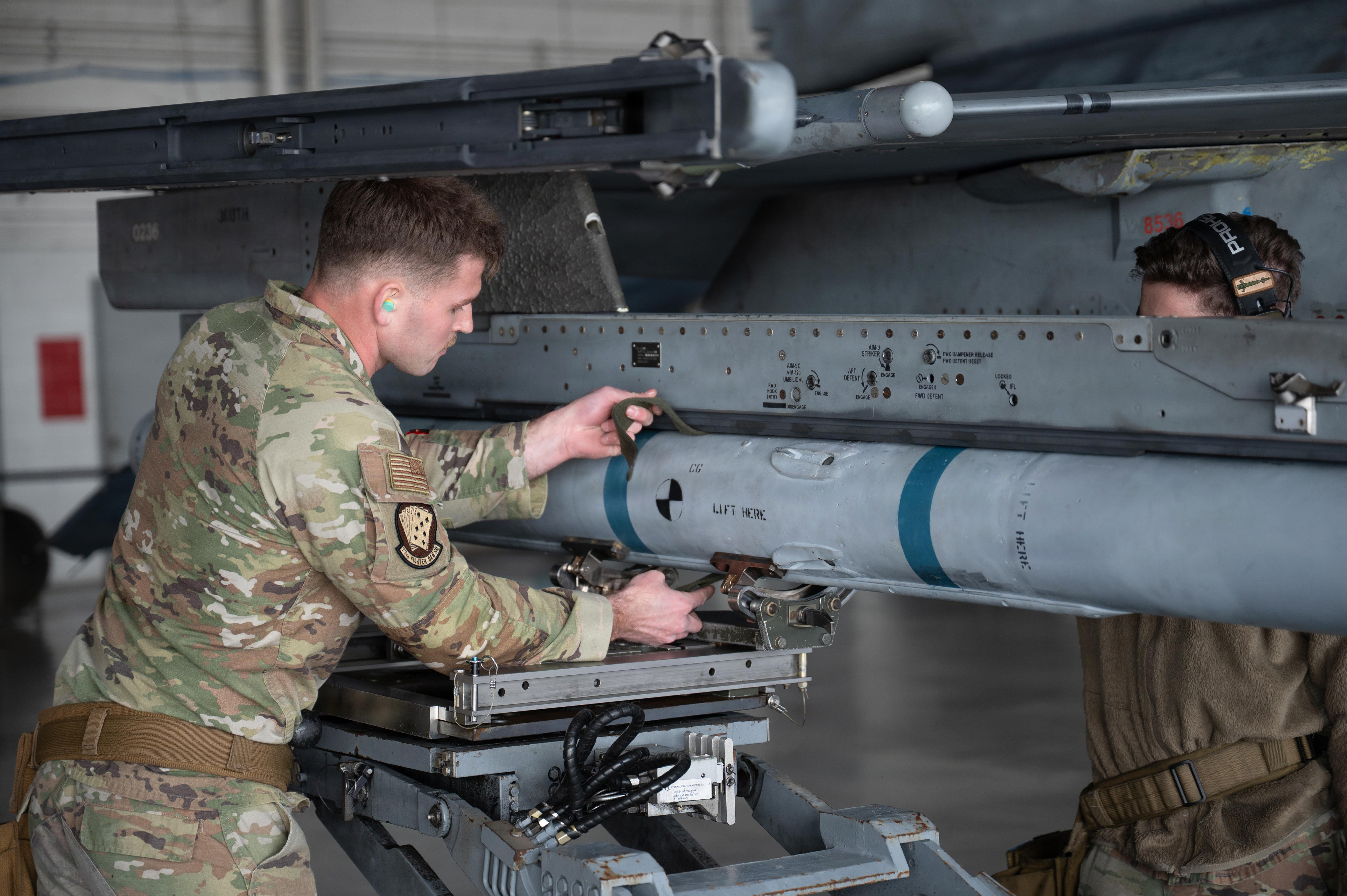 Weasel Fighter Generation Squadrons Compete for 2026 Weapons Load Crew ...