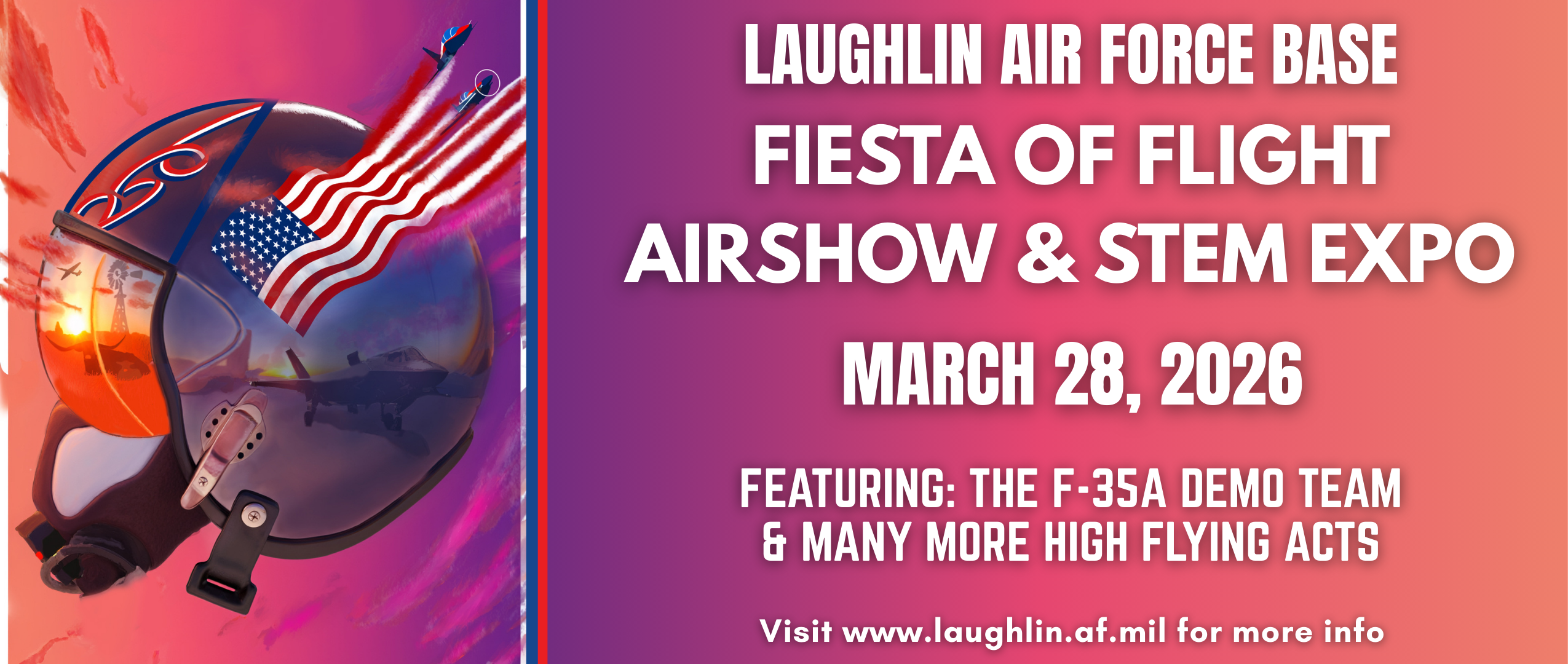 Laughlin AFB releases initial performer list for 2026 Fiesta of Flight ...