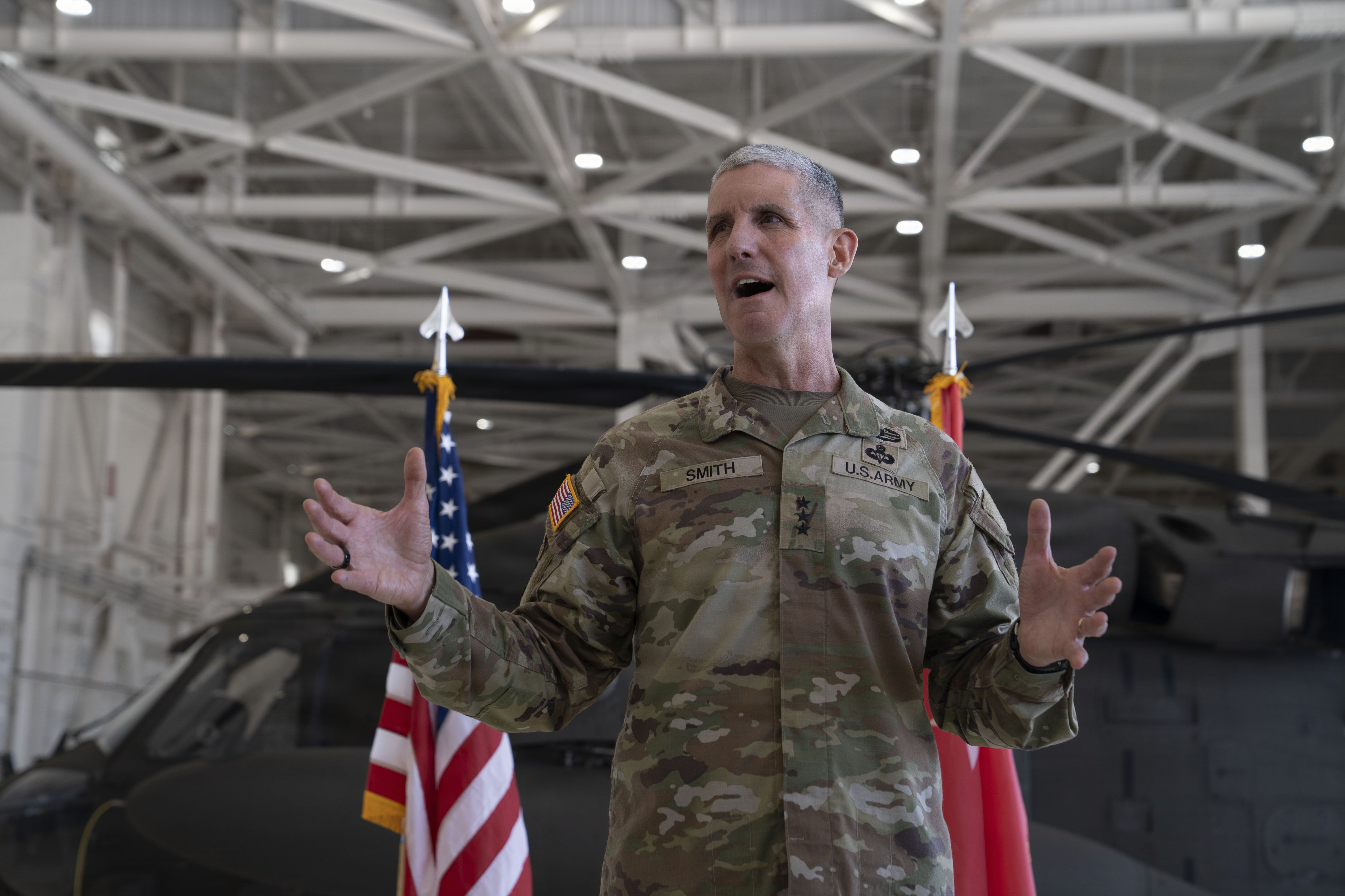 Lt. Gen. Stephen Smith visits Joint Task Force-Bravo > Joint Task Force ...