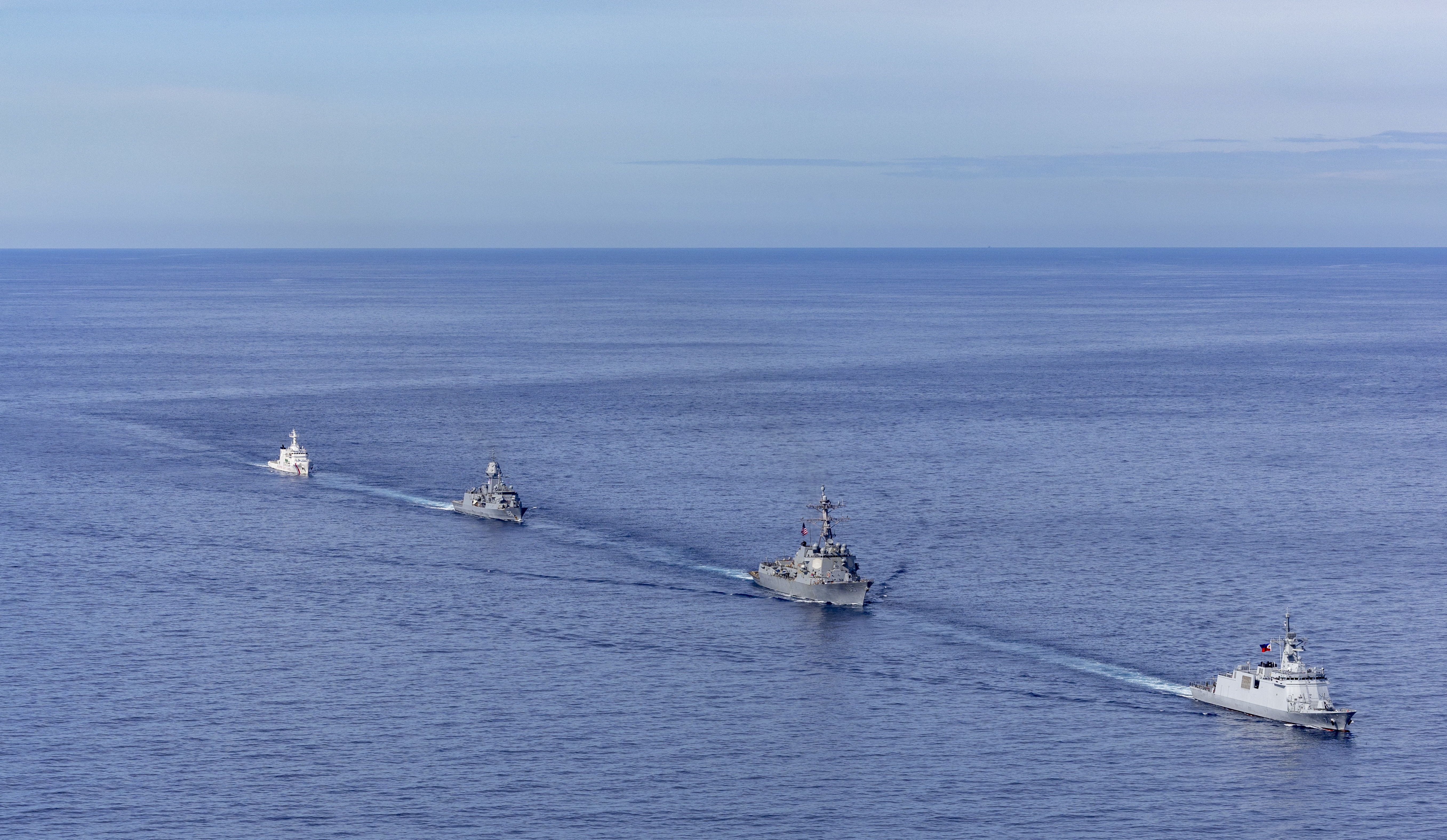 Australia, Philippines, and U.S. Conduct a Multilateral Maritime ...