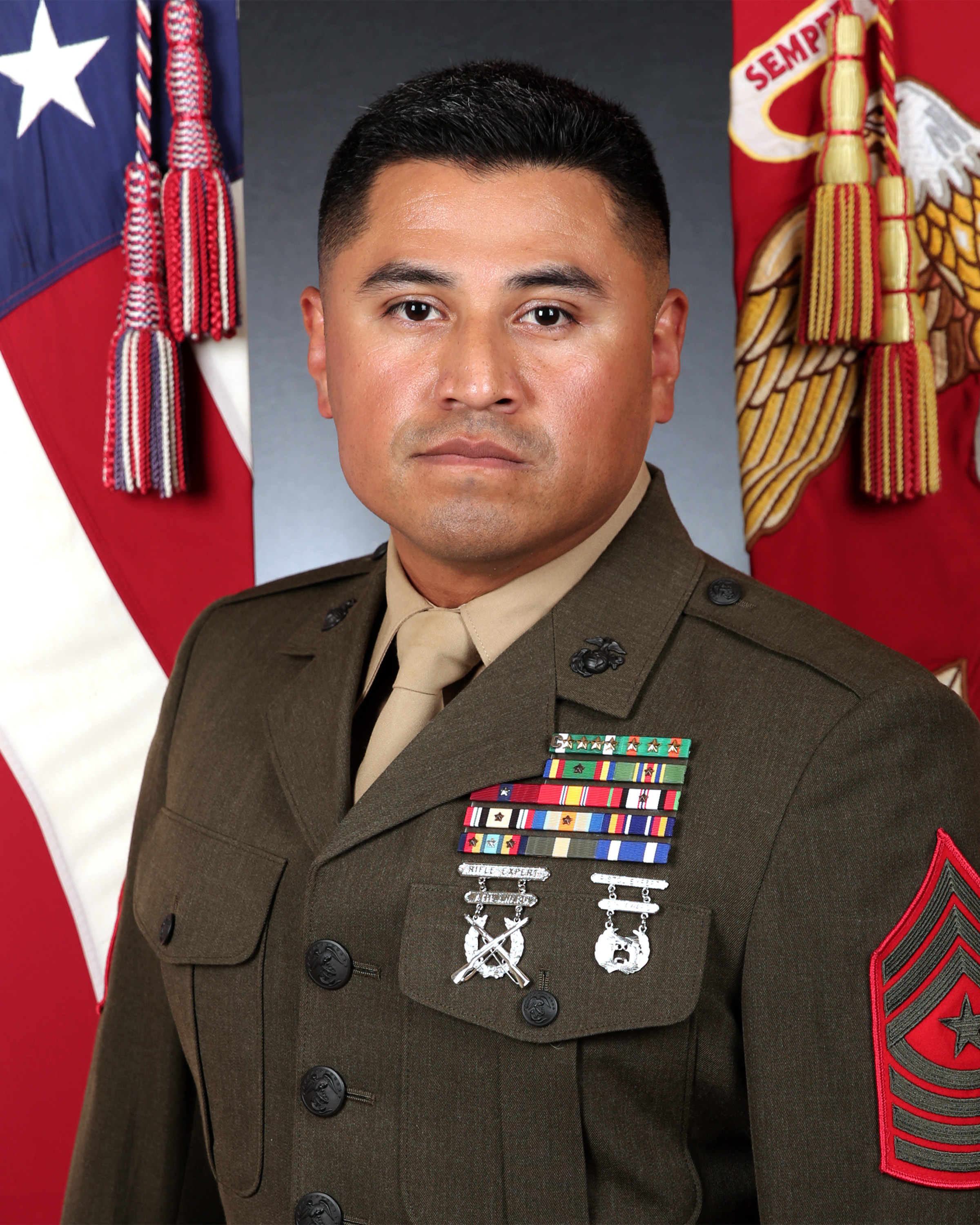 Sergeant Major Gustavo M. Hernandez > 1st Marine Aircraft Wing > Biography