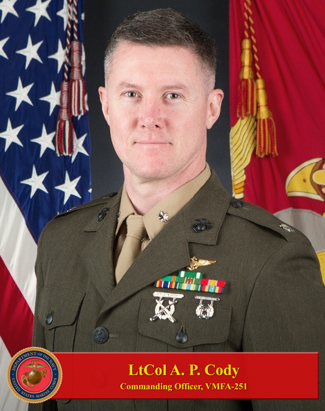 Lieutenant Colonel Andrew P. Cody > 2nd Marine Aircraft Wing > Command ...