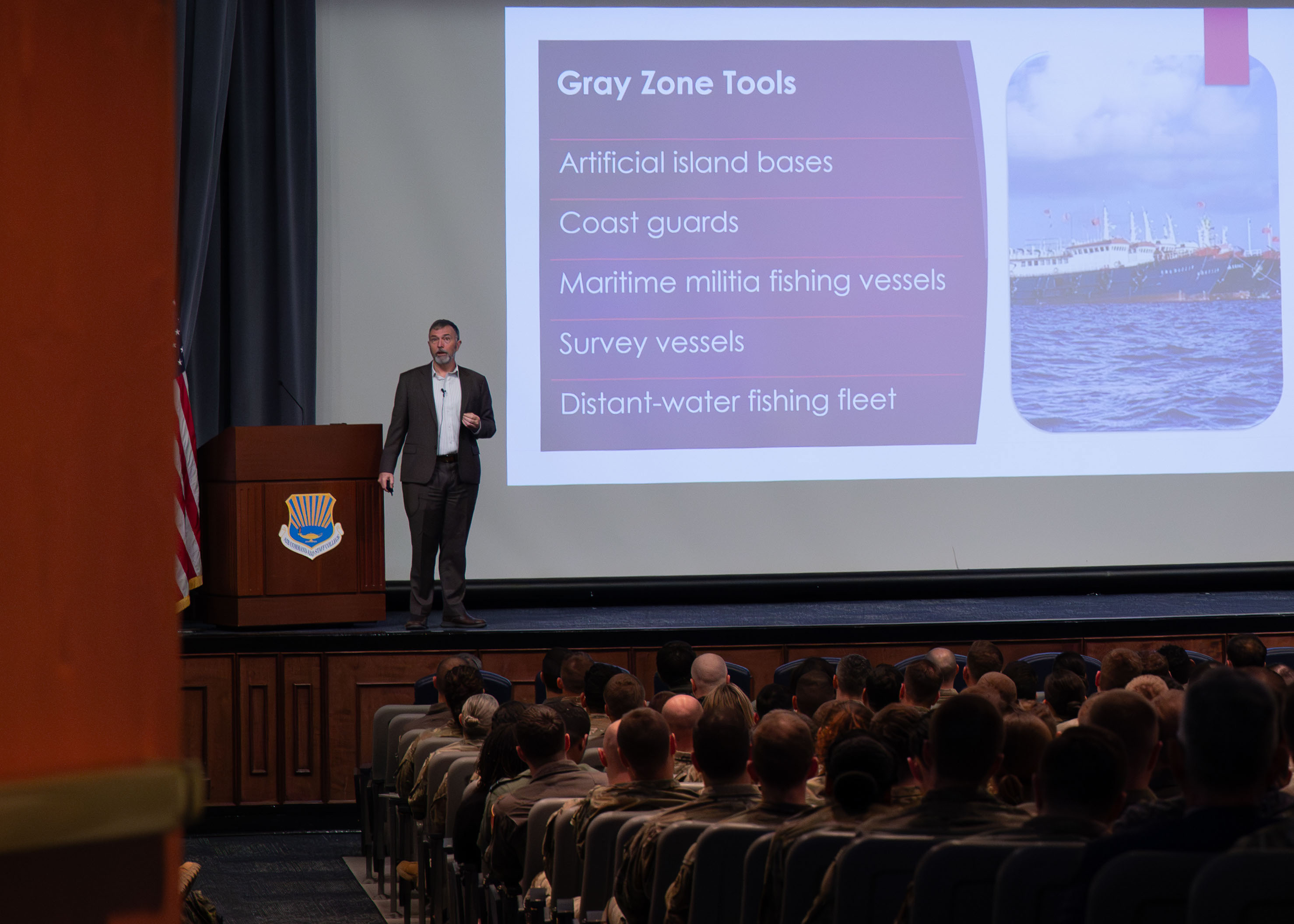 ACSC students analyze modern conflict and Gray Zone challenges > Air ...